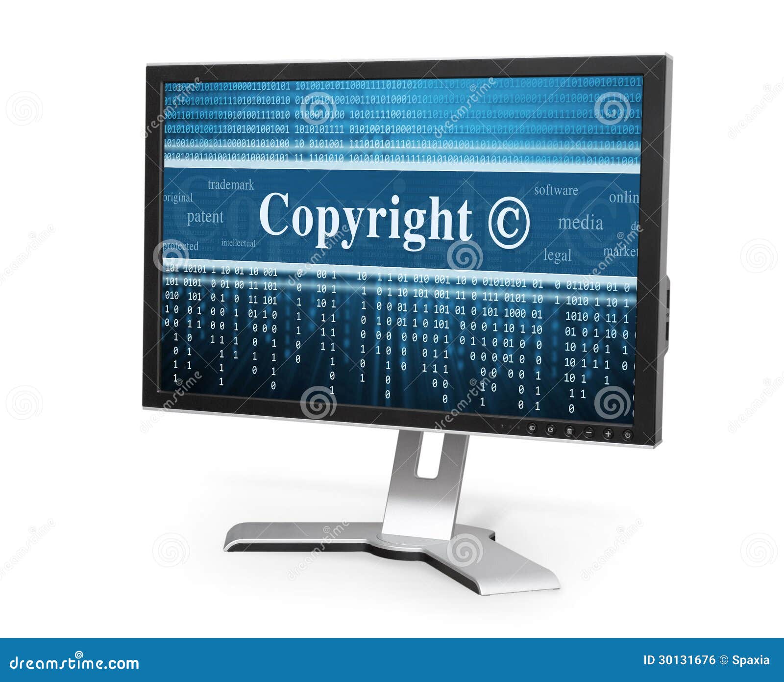 Copyright message concept stock photo. Image of internet - 30131676