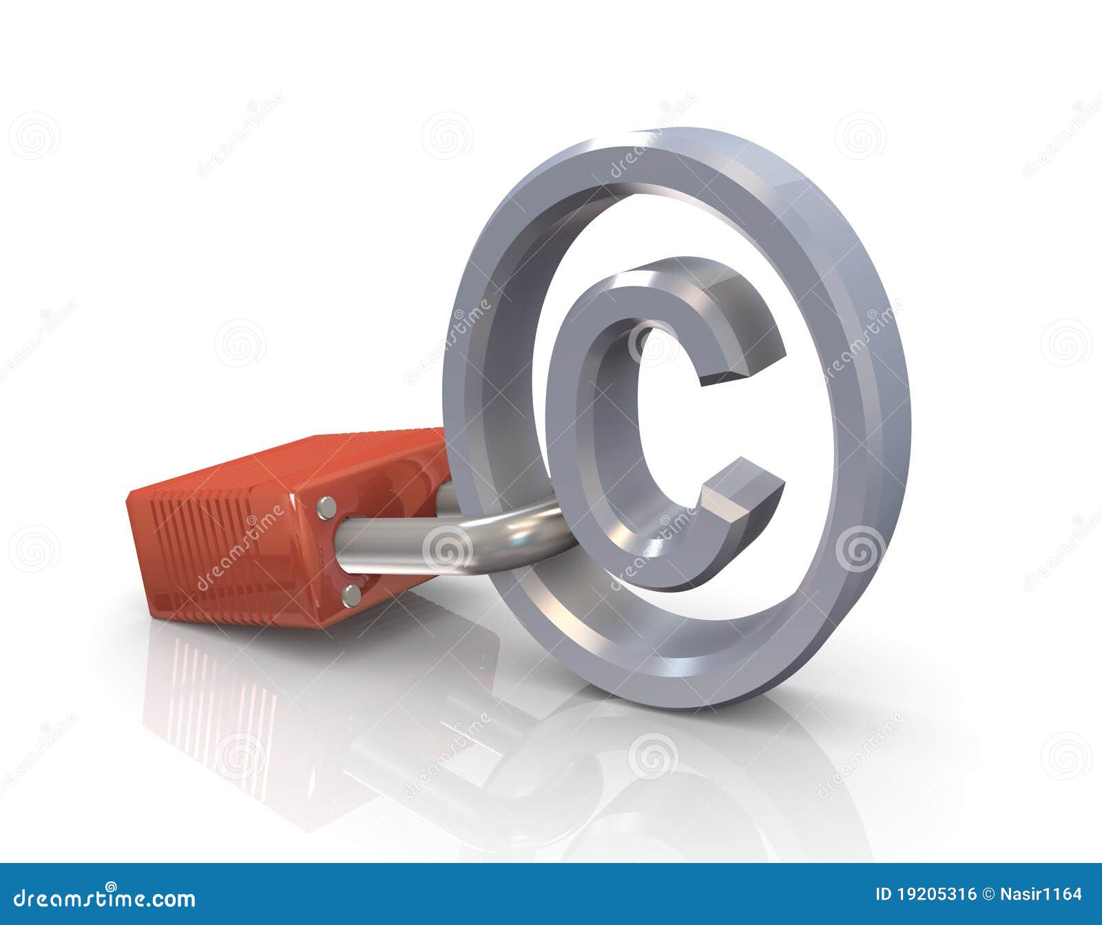 Copyright protection stock illustration. Illustration of guard - 19205316