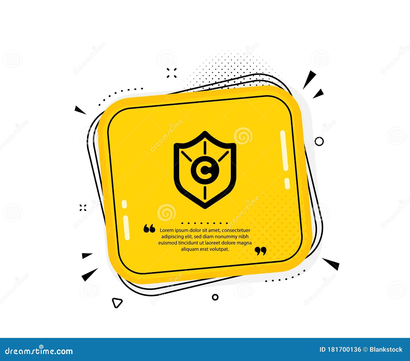 Copyright Protection Icon. Copywriting Sign. Vector Stock Vector ...