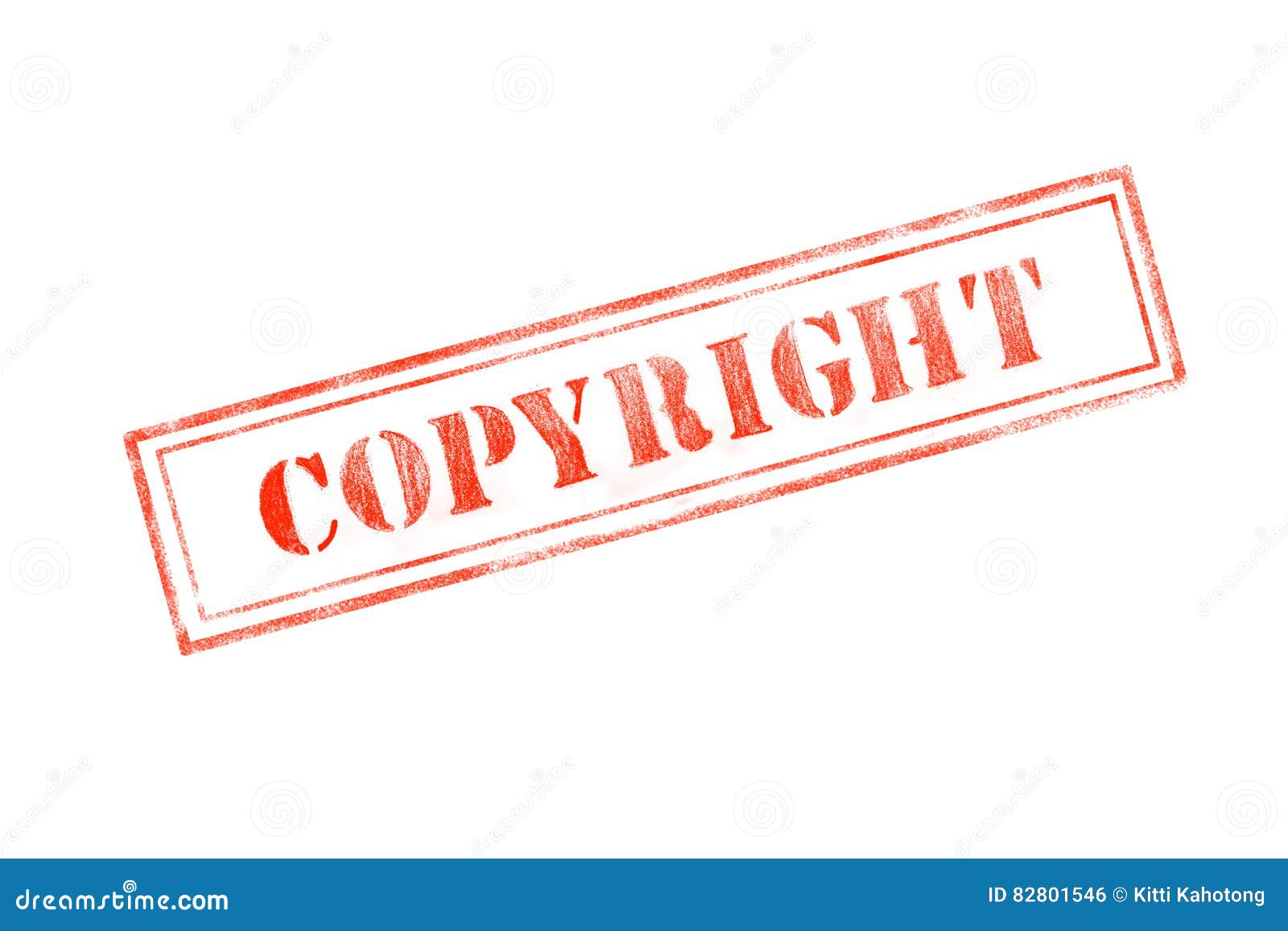 `COPYRIGHT` Rubber Stamp Over a White Background Stock Illustration ...