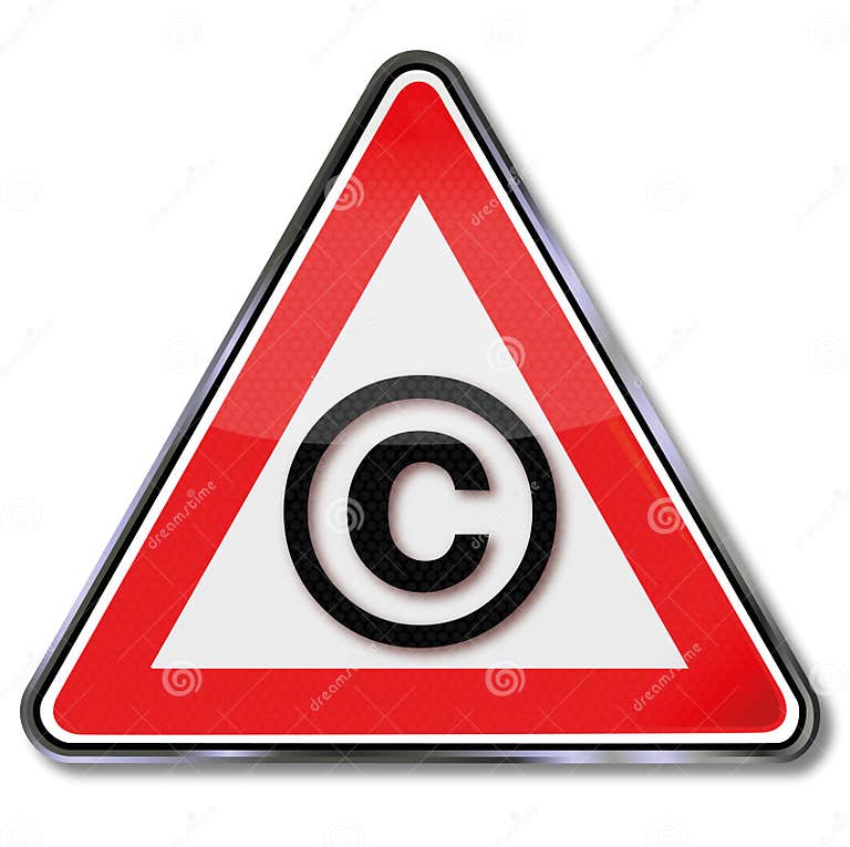 Copyright shield stock vector. Illustration of copyright - 61692248