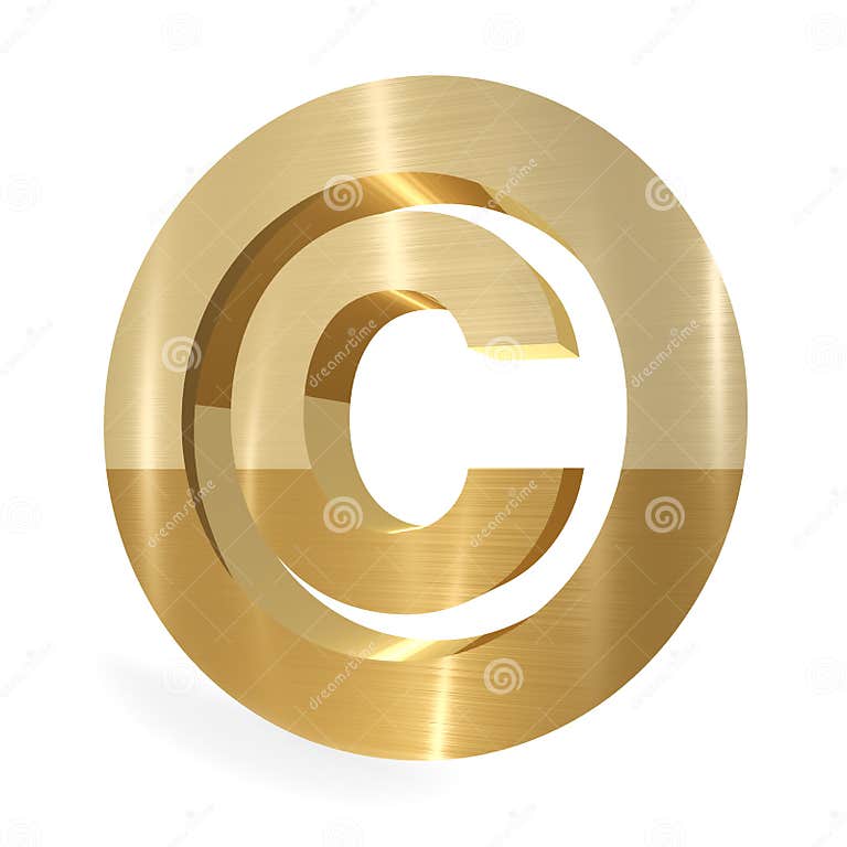 Copyright sign stock illustration. Illustration of information - 5005639