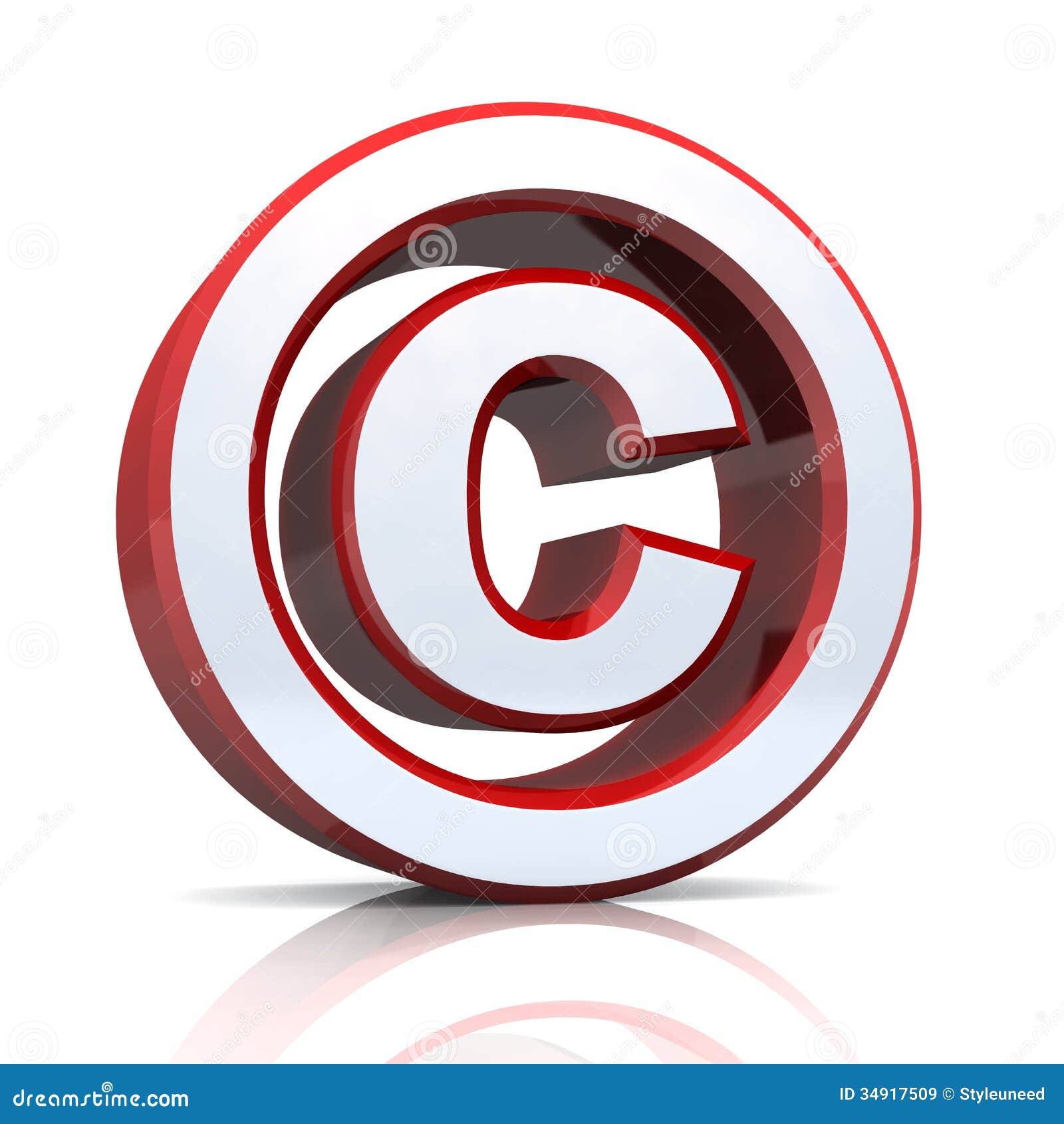 Copyright sign stock illustration. Illustration of sign - 34917509