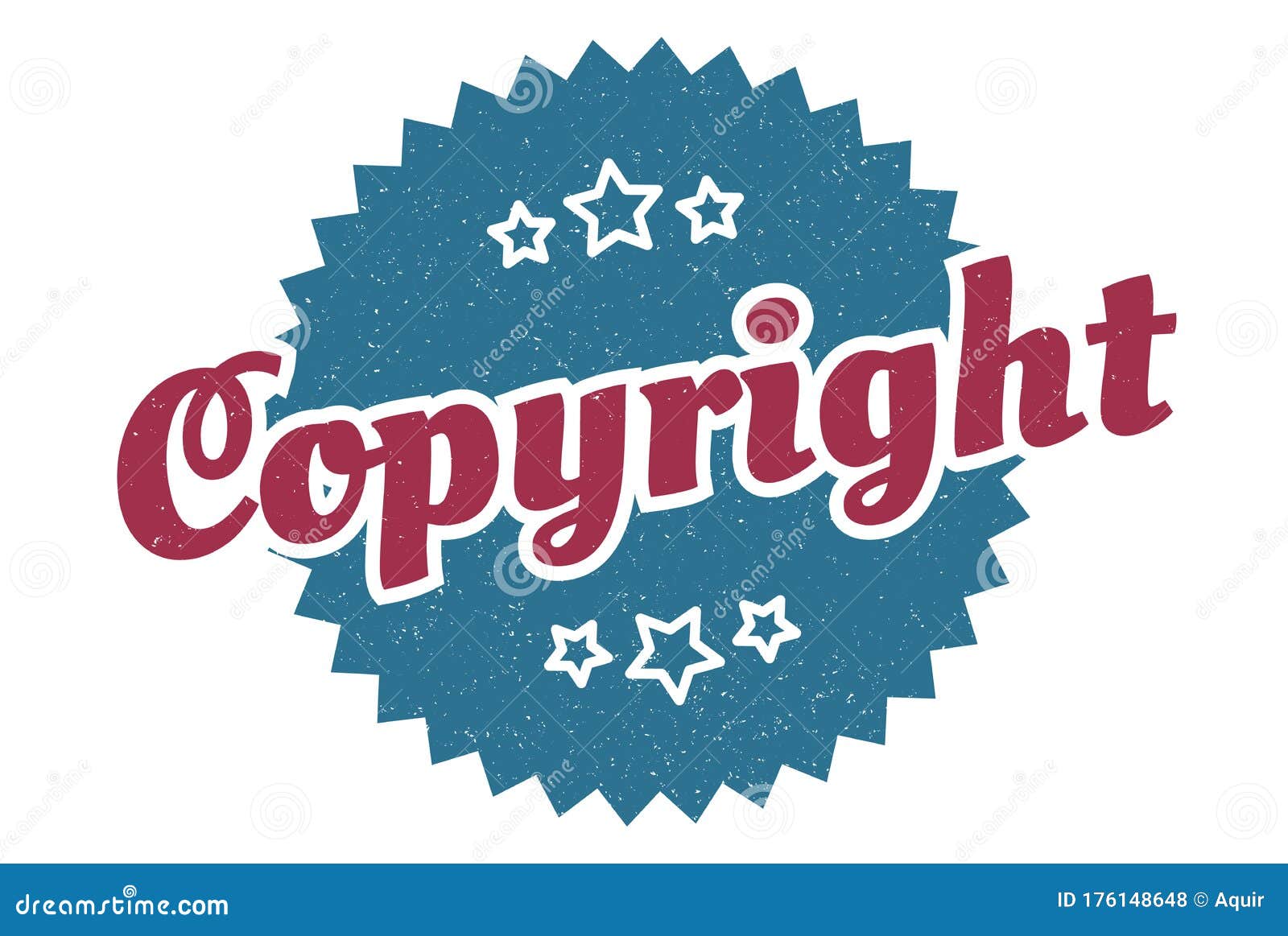 Copyright Sign. Copyright Vintage Retro Label Stock Vector ...