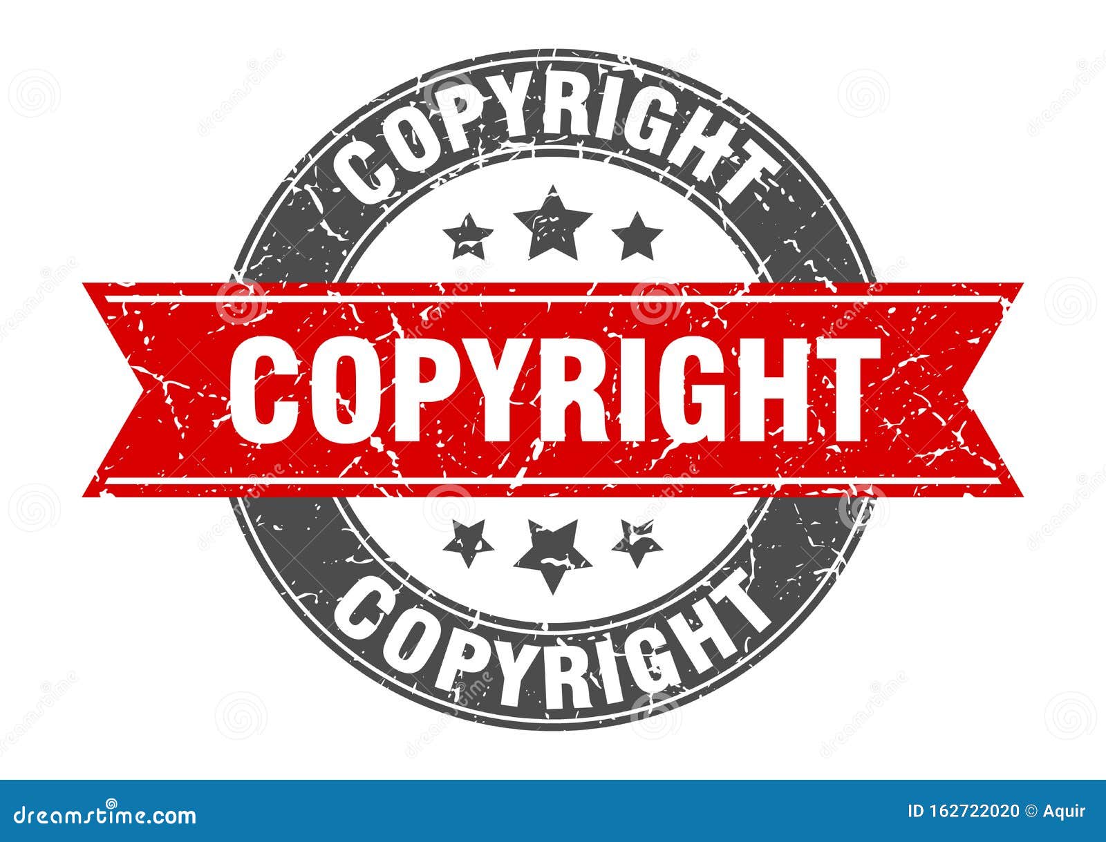 Copyright stamp stock vector. Illustration of template - 162722020