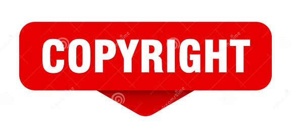 Copyright Sticker. Copyright Sign on Transparent Background Stock ...