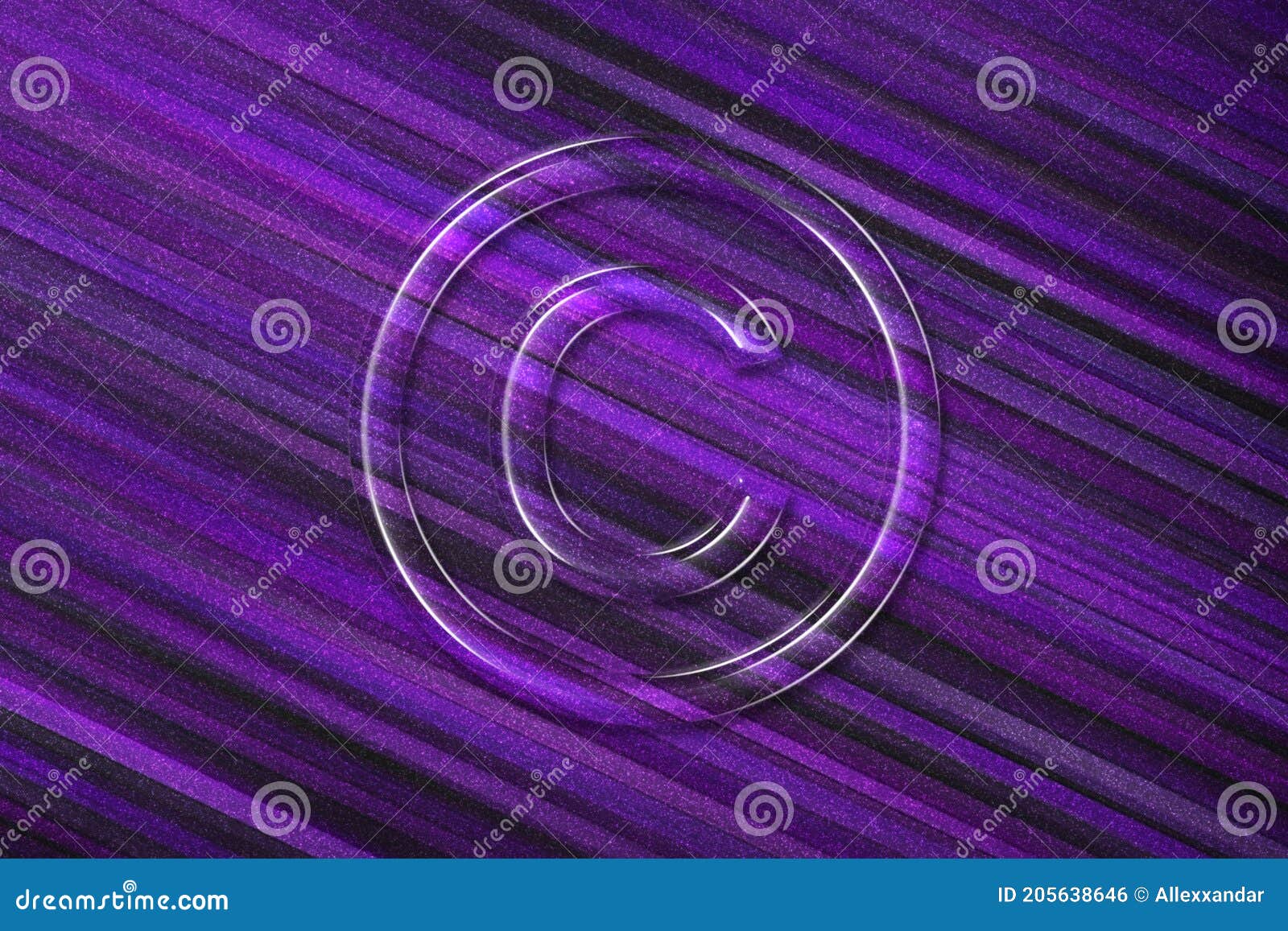Copyright Symbol, C Letter in Circle Stock Illustration - Illustration ...