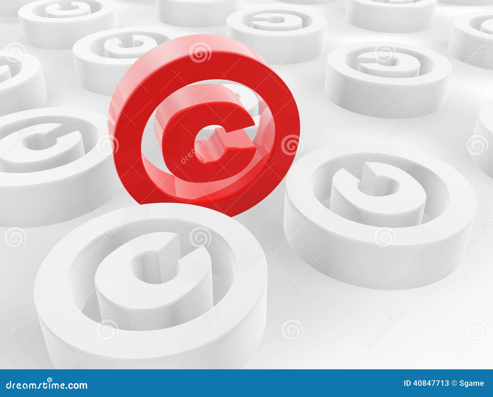 Copyright symbol stock illustration. Illustration of patent - 40847713