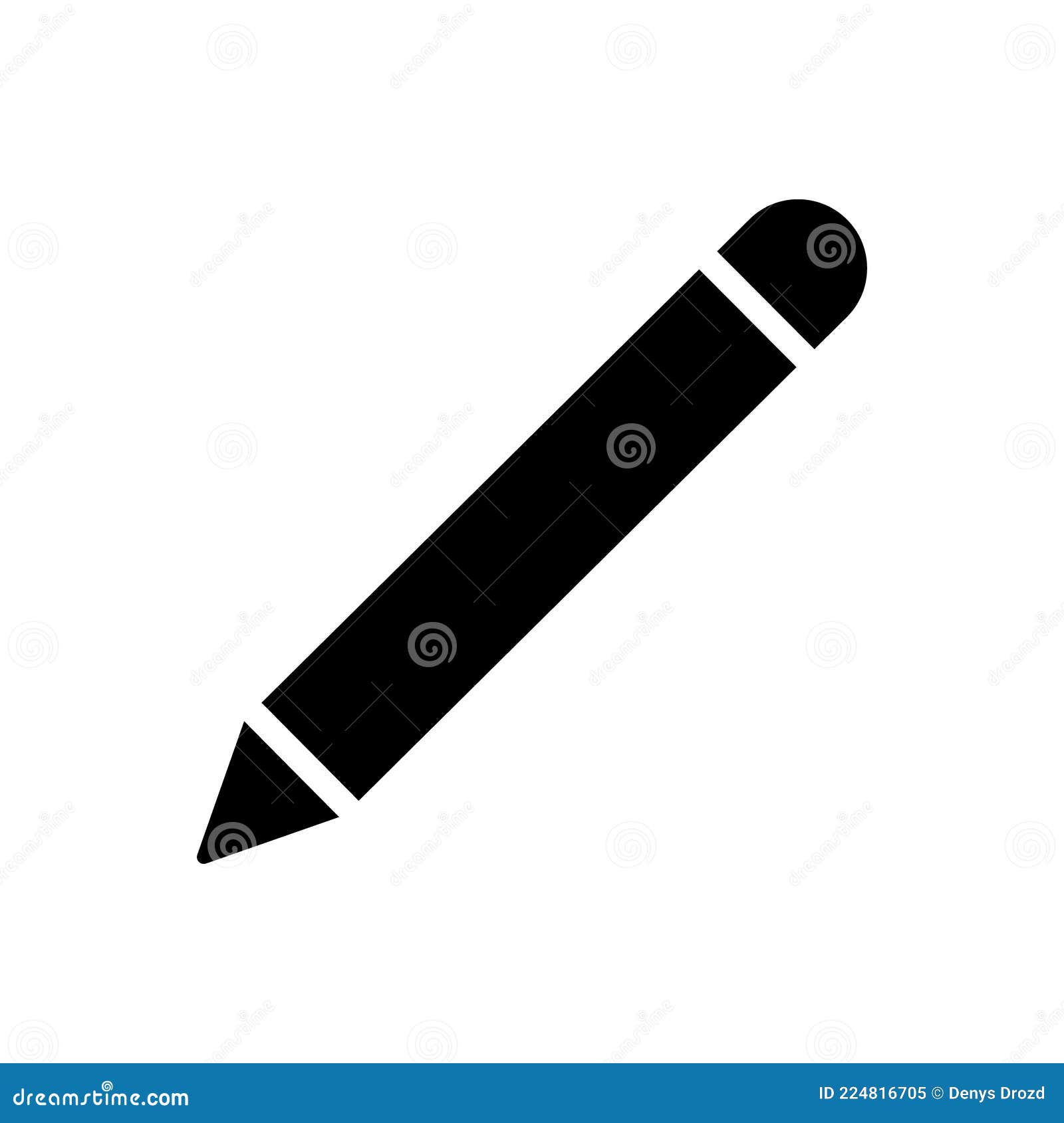 Copyrighting Icon Vector Set. Copywriting Illustration Sign Collection ...