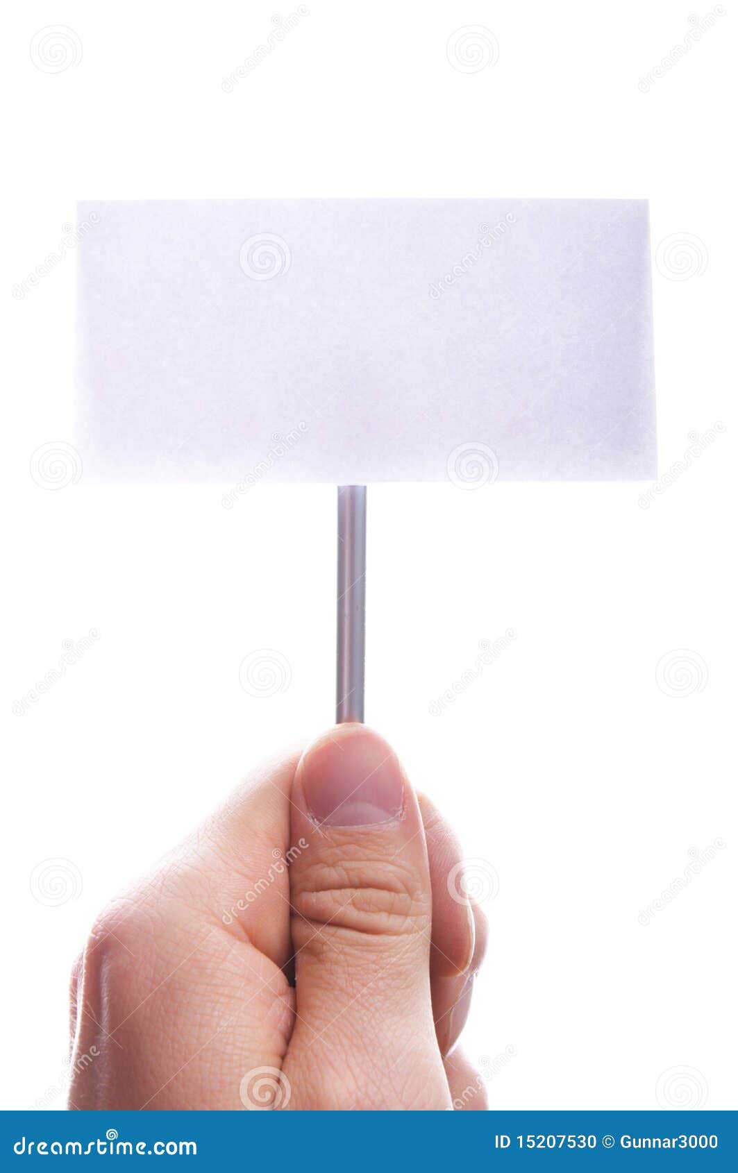 Copyspace stock photo. Image of holding, sign, showing - 15207530
