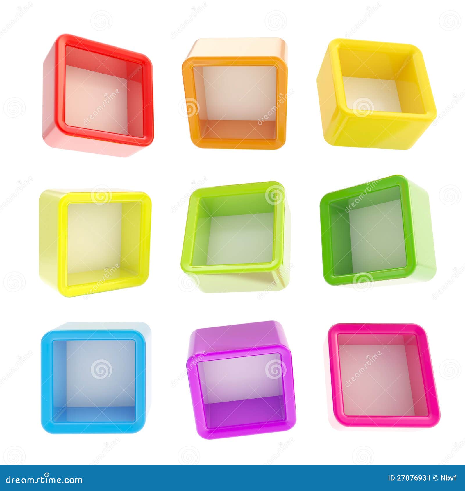 Square Shelf Wobbler Vector Mockup. White Blank Supermarket Dangler ...