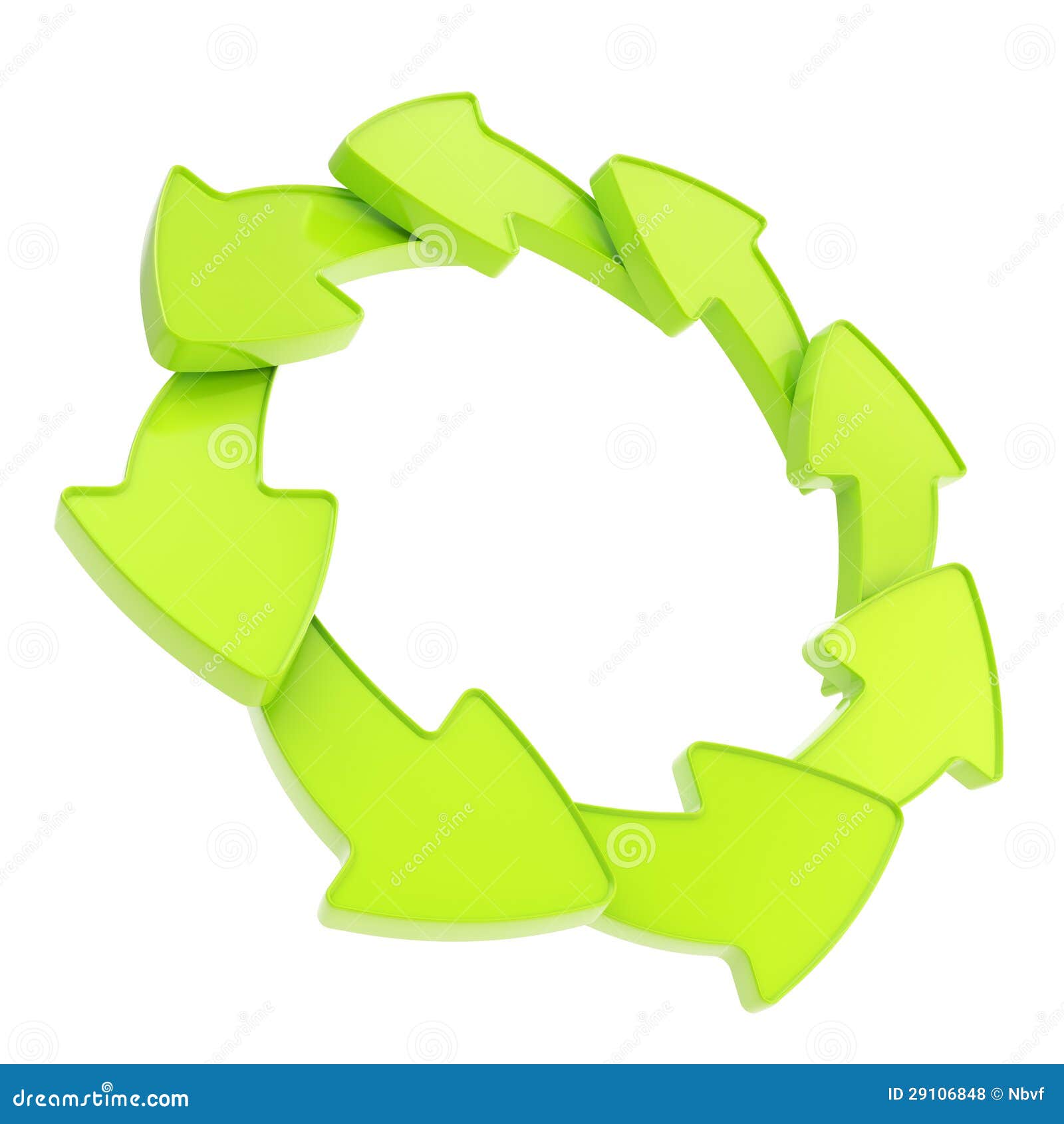 Copyspace Empty Arrow Round Frame Isolated Stock Illustration ...