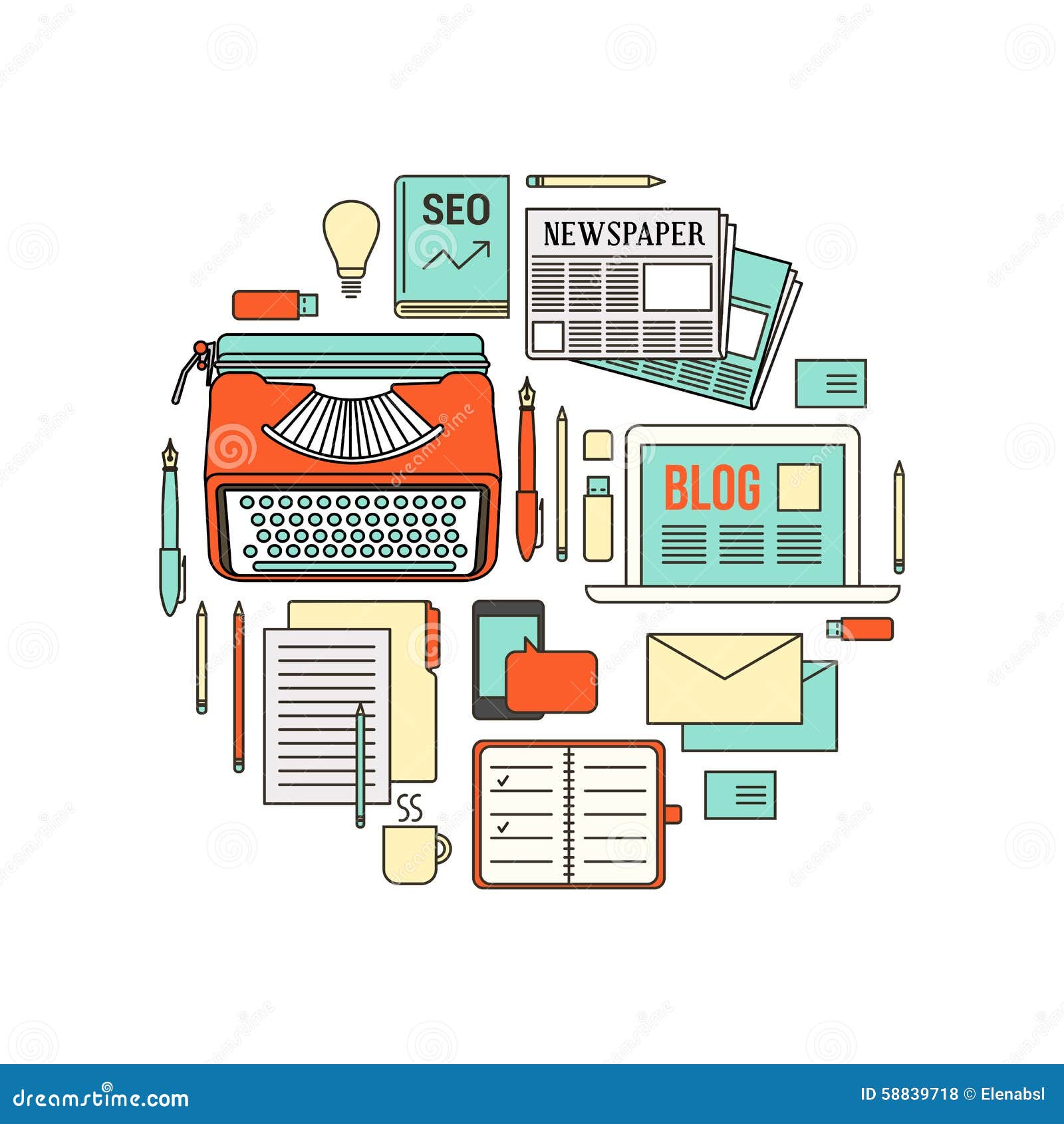 Copywriter Cartoons, Illustrations & Vector Stock Images - 6219 ...