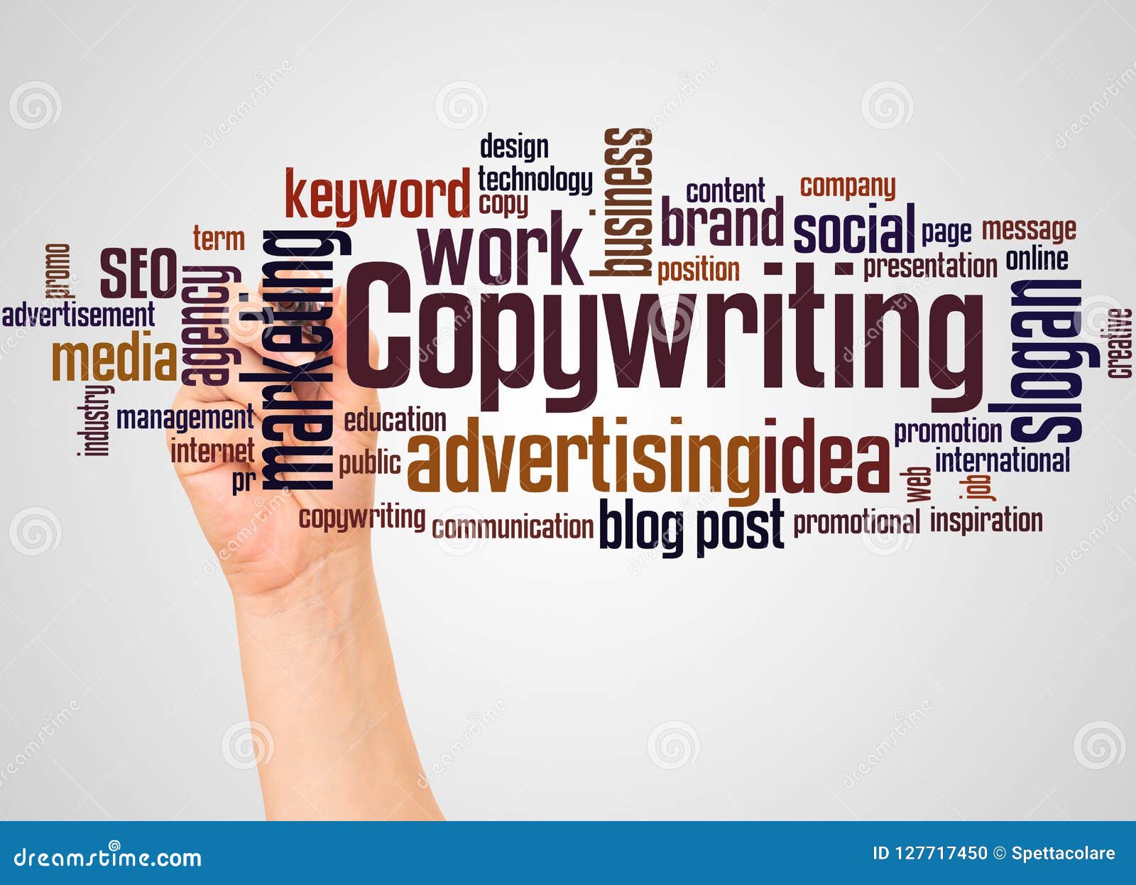 Copywriting Word On Digital Background Royalty-Free Stock Photo ...