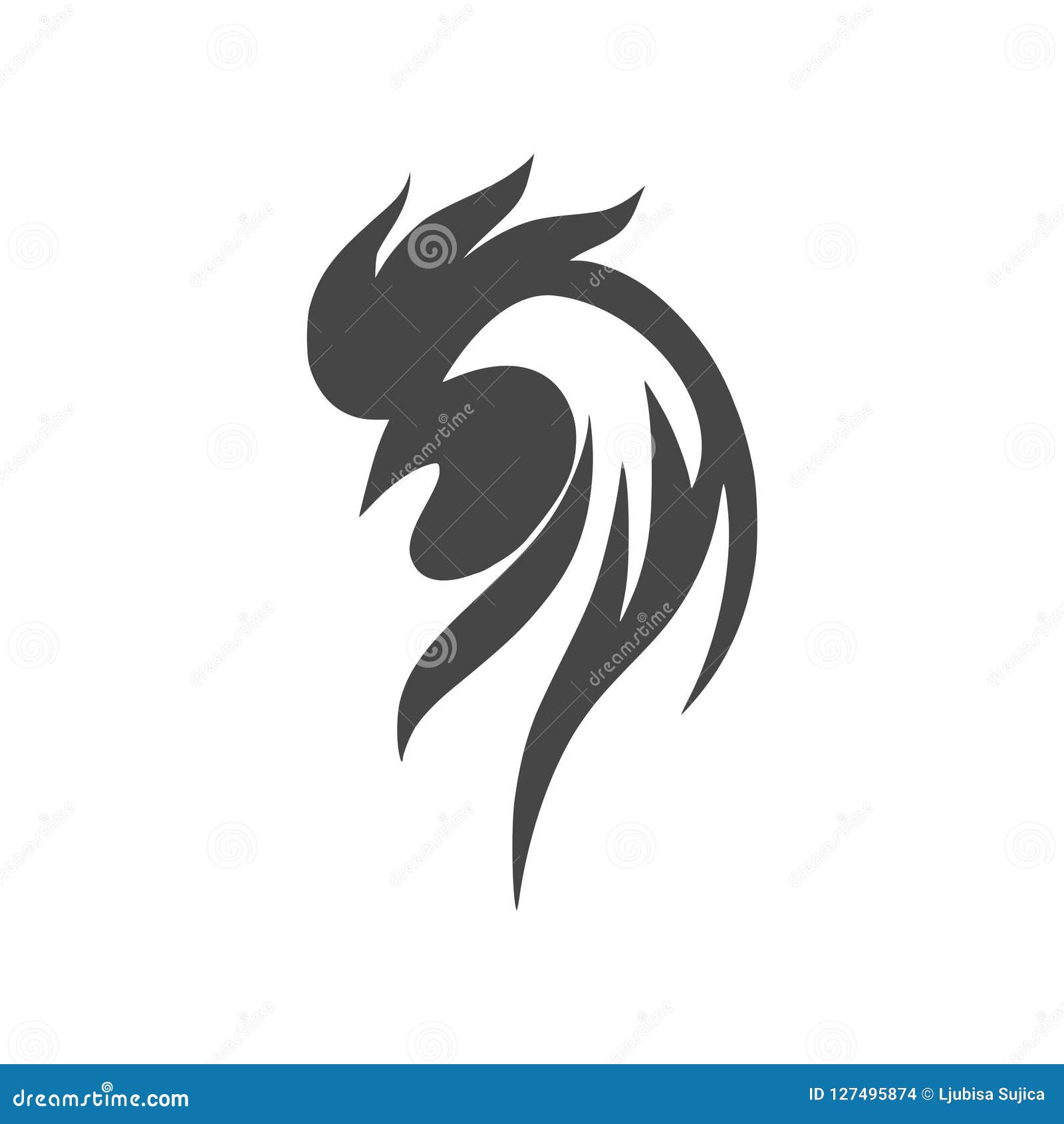 Coq Logo Vector Template Design Illustration de Vecteur - Illustration ...