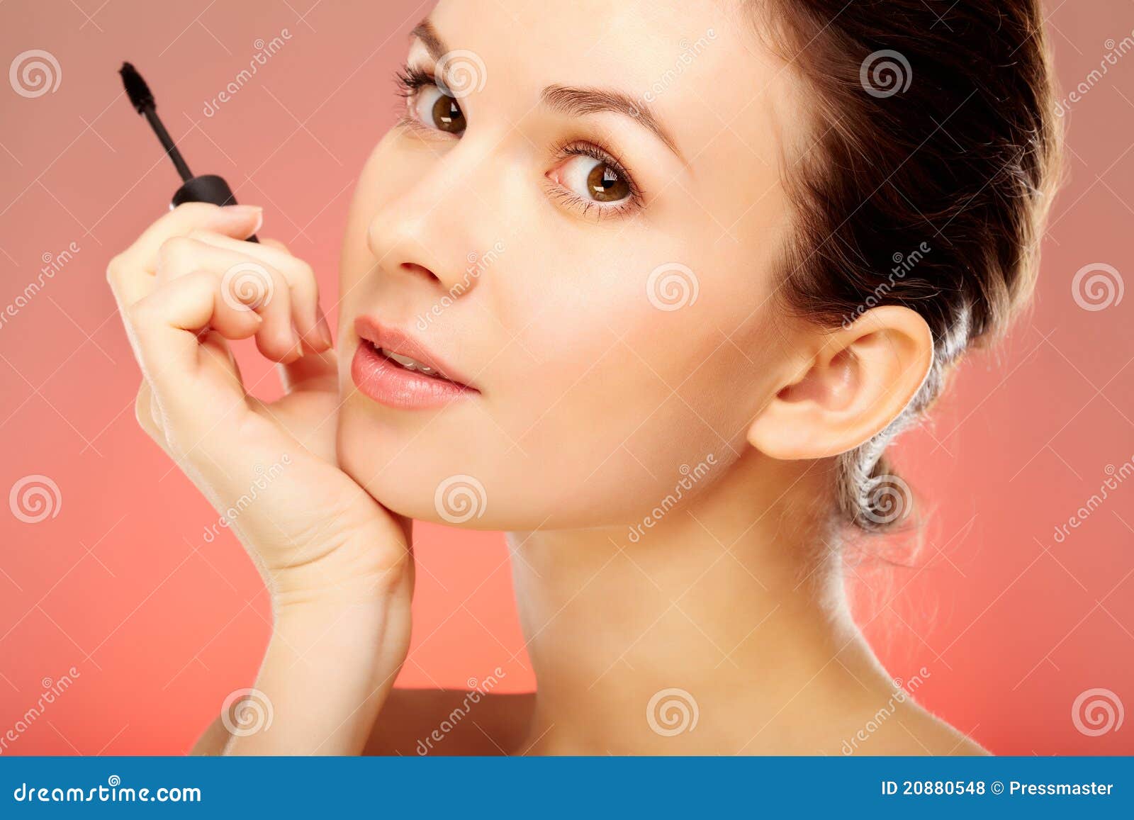 Coquette stock photo. Image of glance, isolated, glamour - 20880548