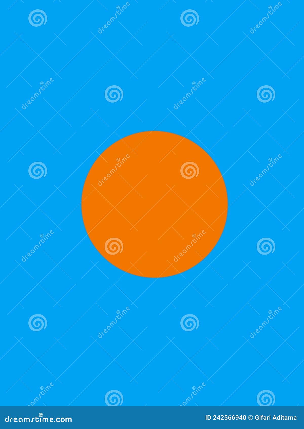 Cor complementar 2 ilustração stock. Ilustração de azul - 242566940