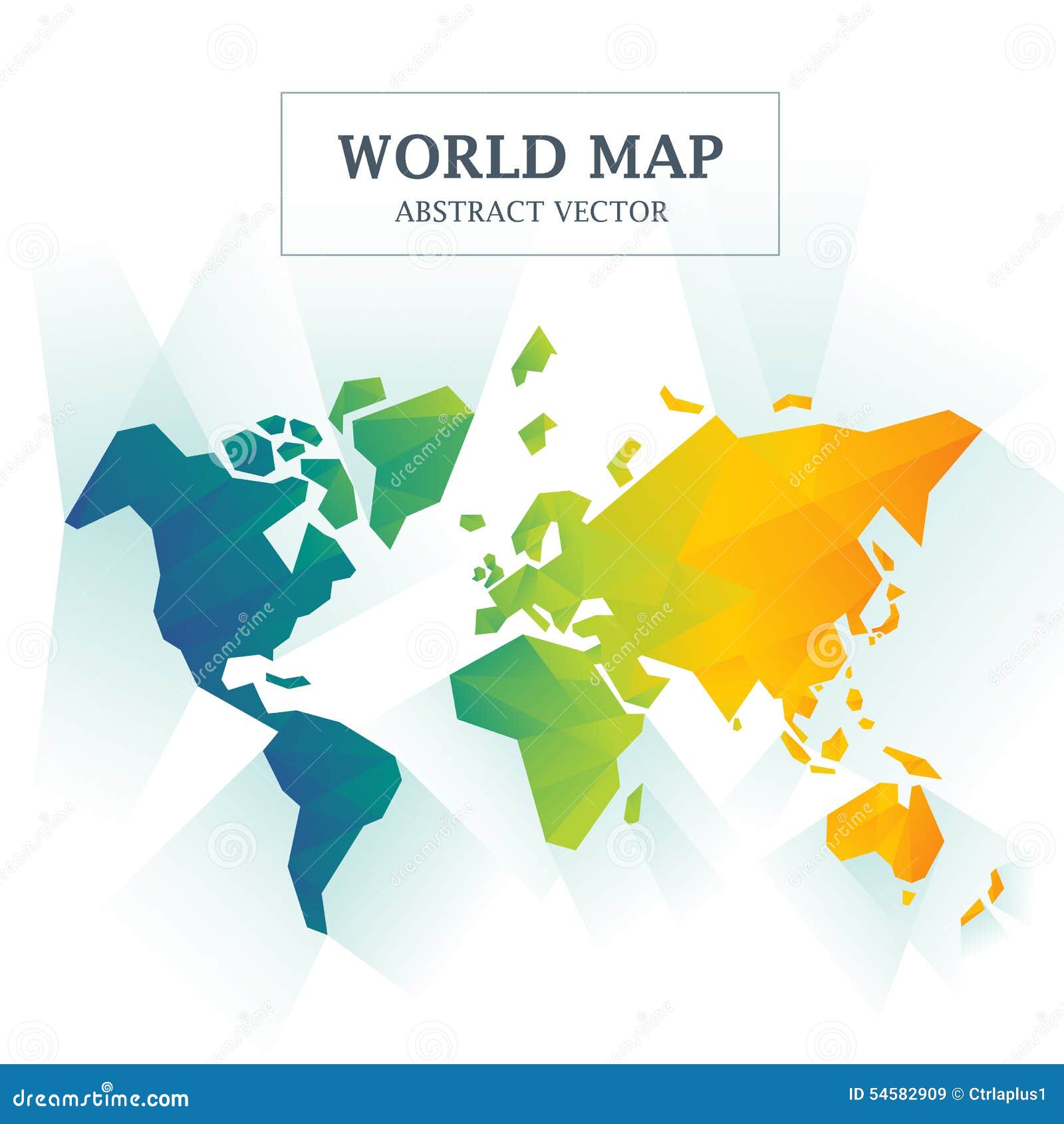 Cor Completa Abstrata Do Mapa Do Mundo Ilustração do Vetor - Ilustração ...