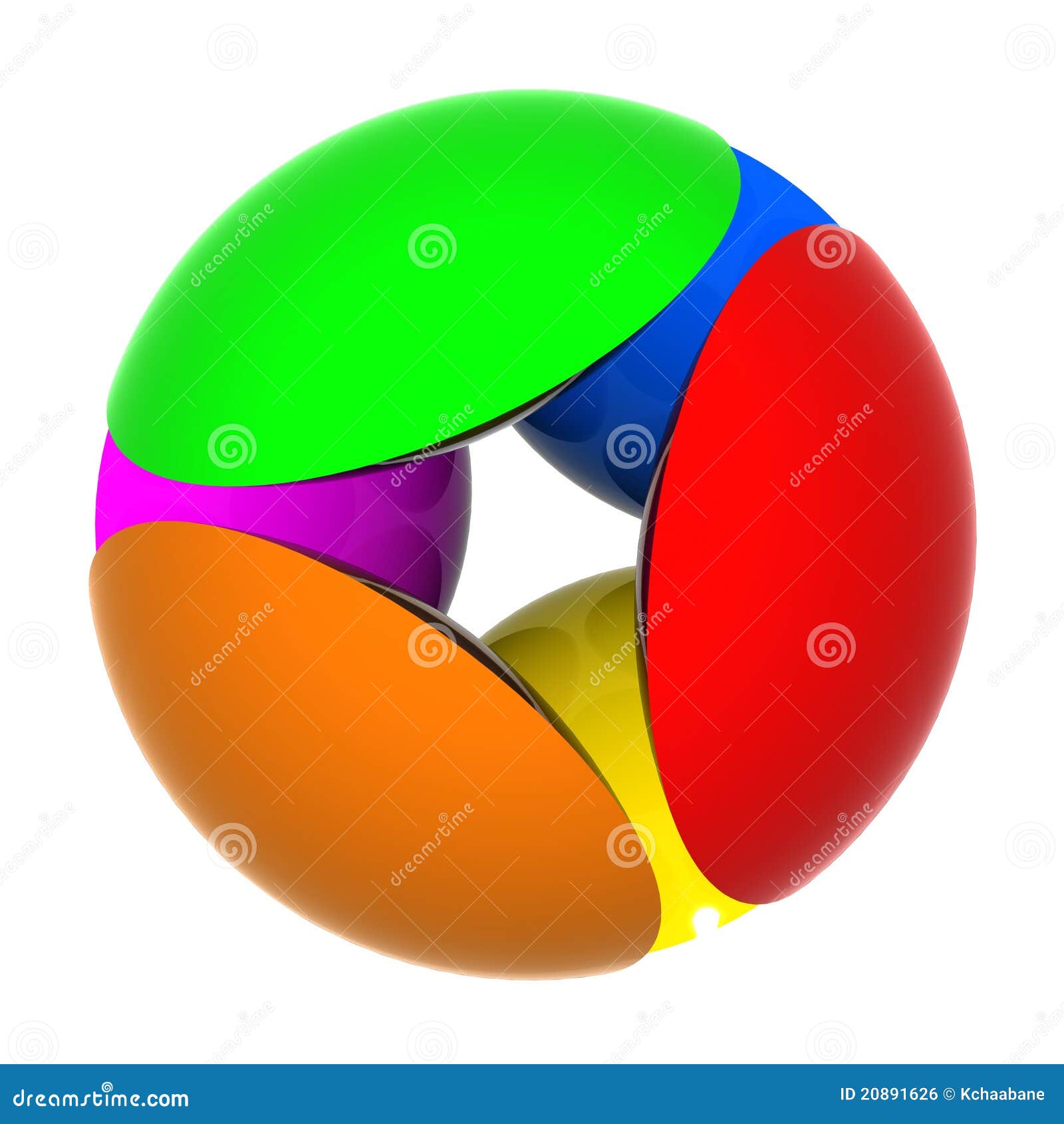 Cor da esfera ilustração stock. Ilustração de ninguém - 20891626