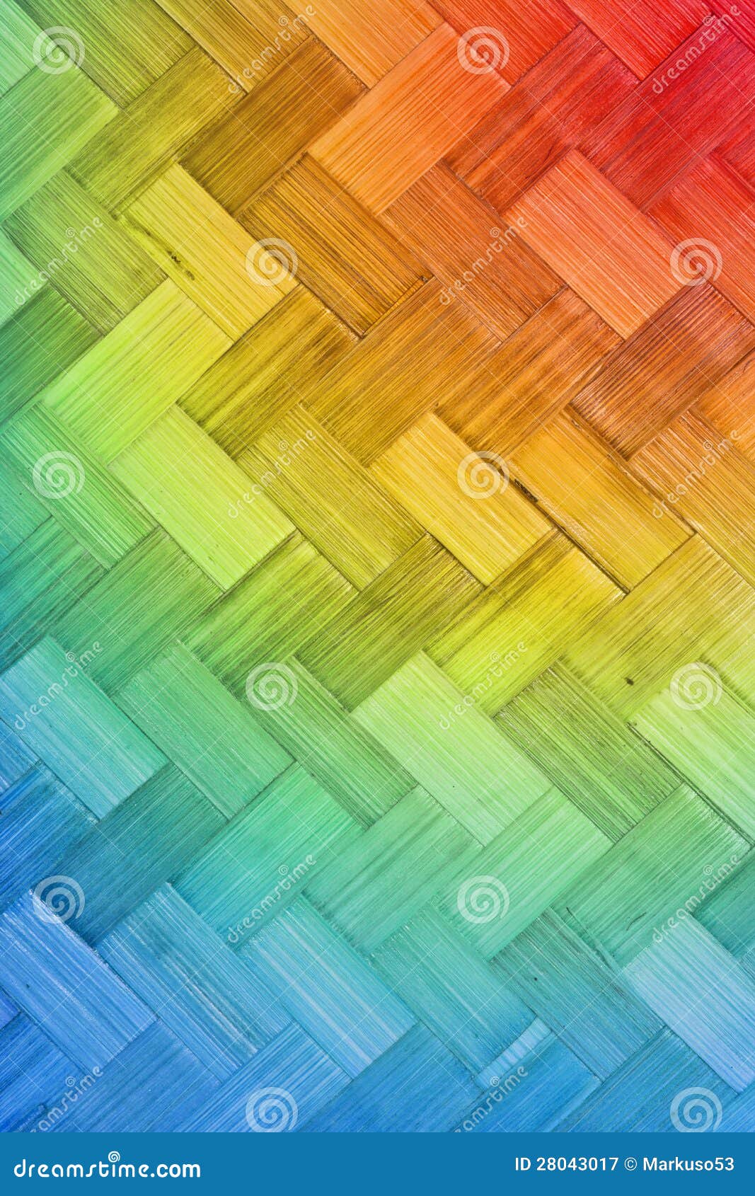 Cor Da Textura De Bambu Do Weave Multi Imagem de Stock - Imagem de ...