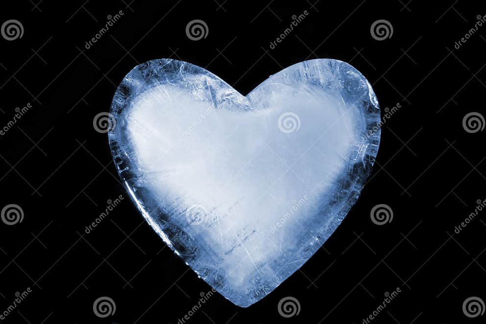 Coração congelado imagem de stock. Imagem de valentina - 4010765