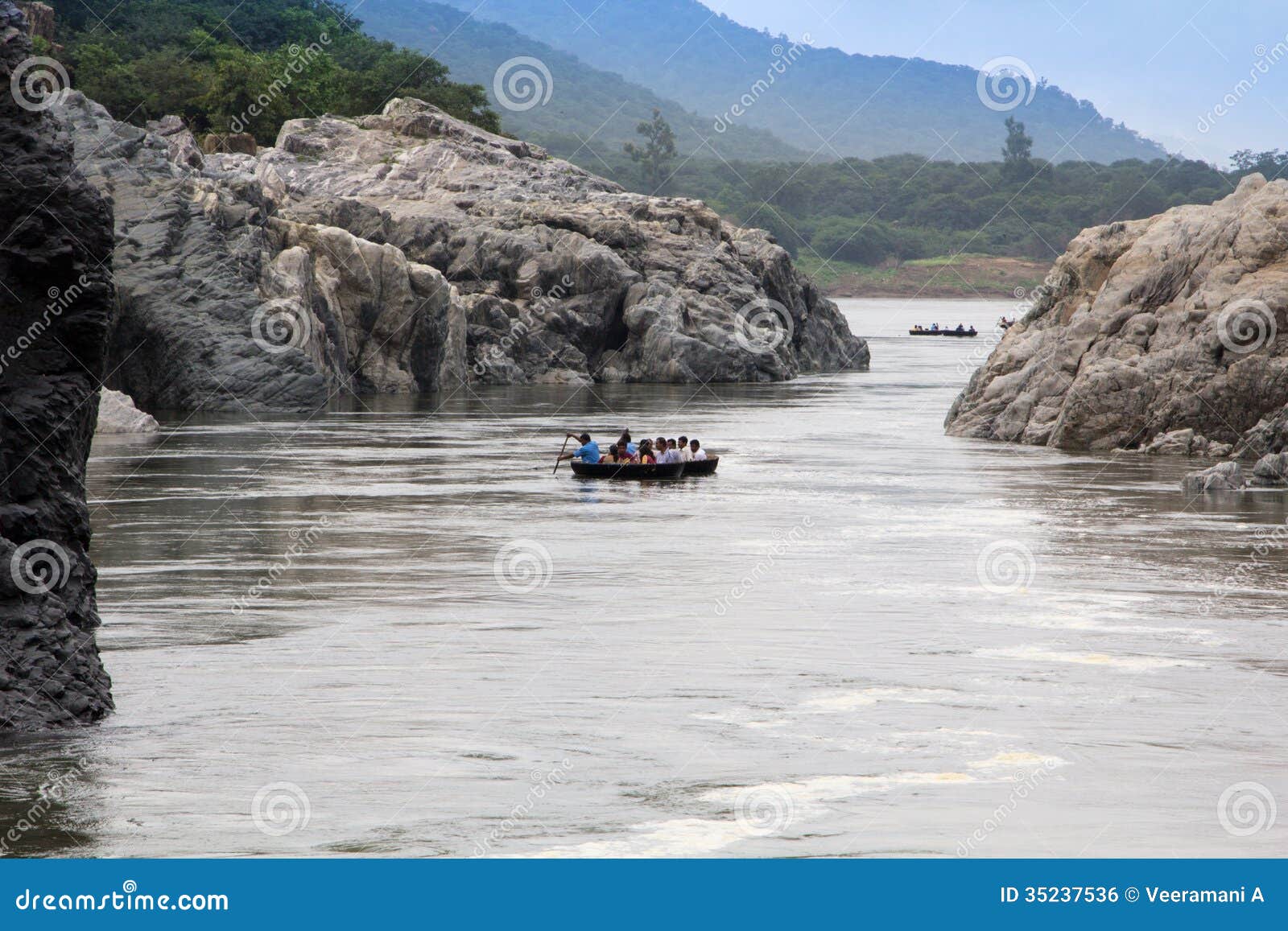 Coracle ride editorial photo. Image of cauvery, travel - 35237536