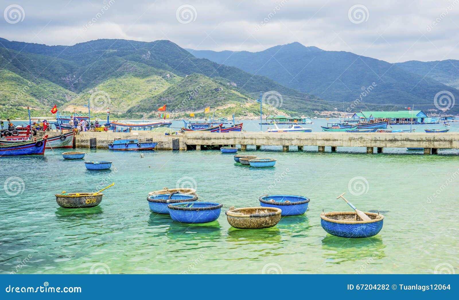 The coracle stock photo. Image of landscape, muine, ocean - 67204282