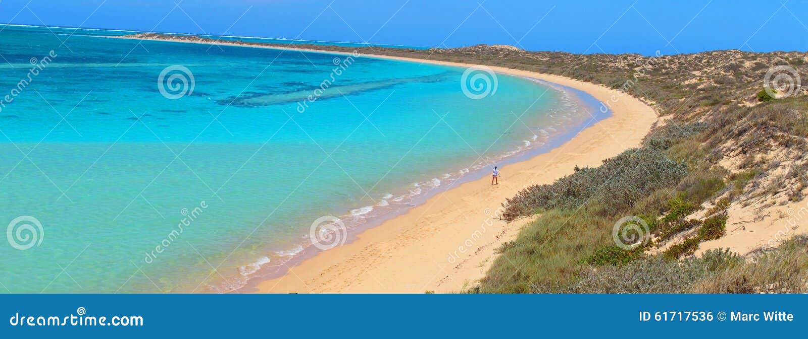 Coral Bay, Australia Occidentale Fotografia Stock - Immagine di baia ...