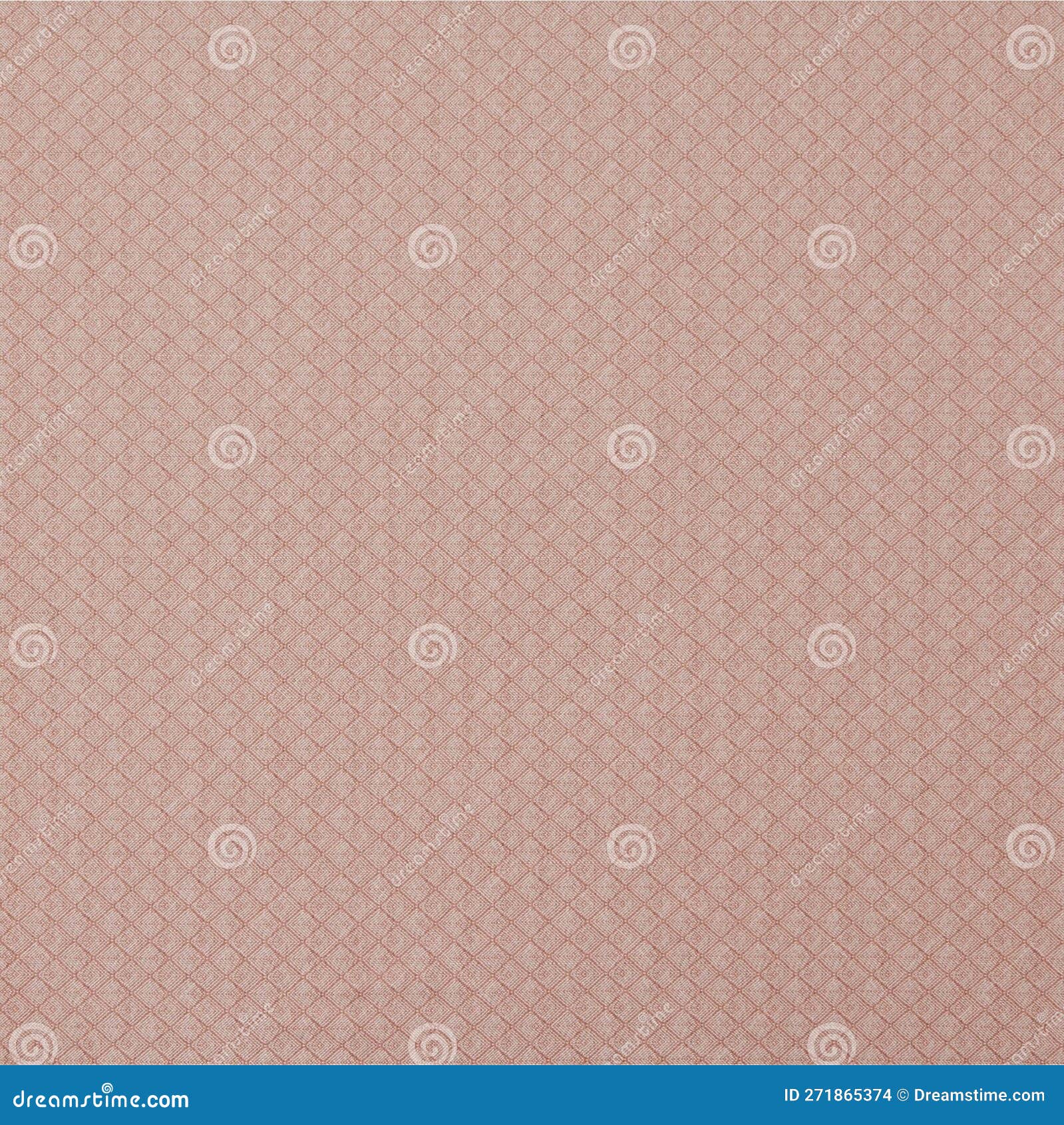 Coral Curtain Fabric Texture with Rhombic Pattern Stock Illustration ...