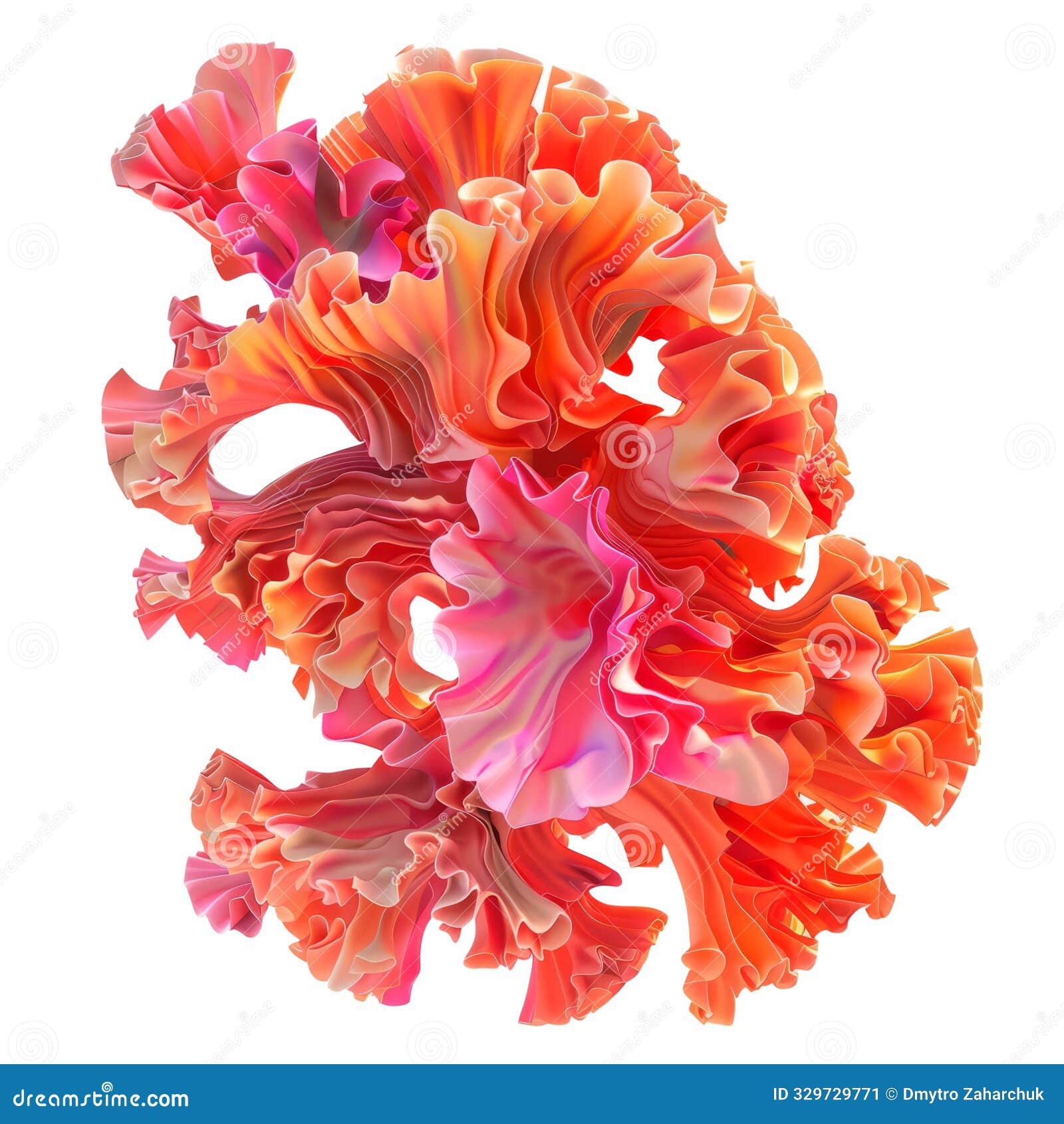 Coral Filaments of Dynamism Weaving Together To Create a Spellbinding ...