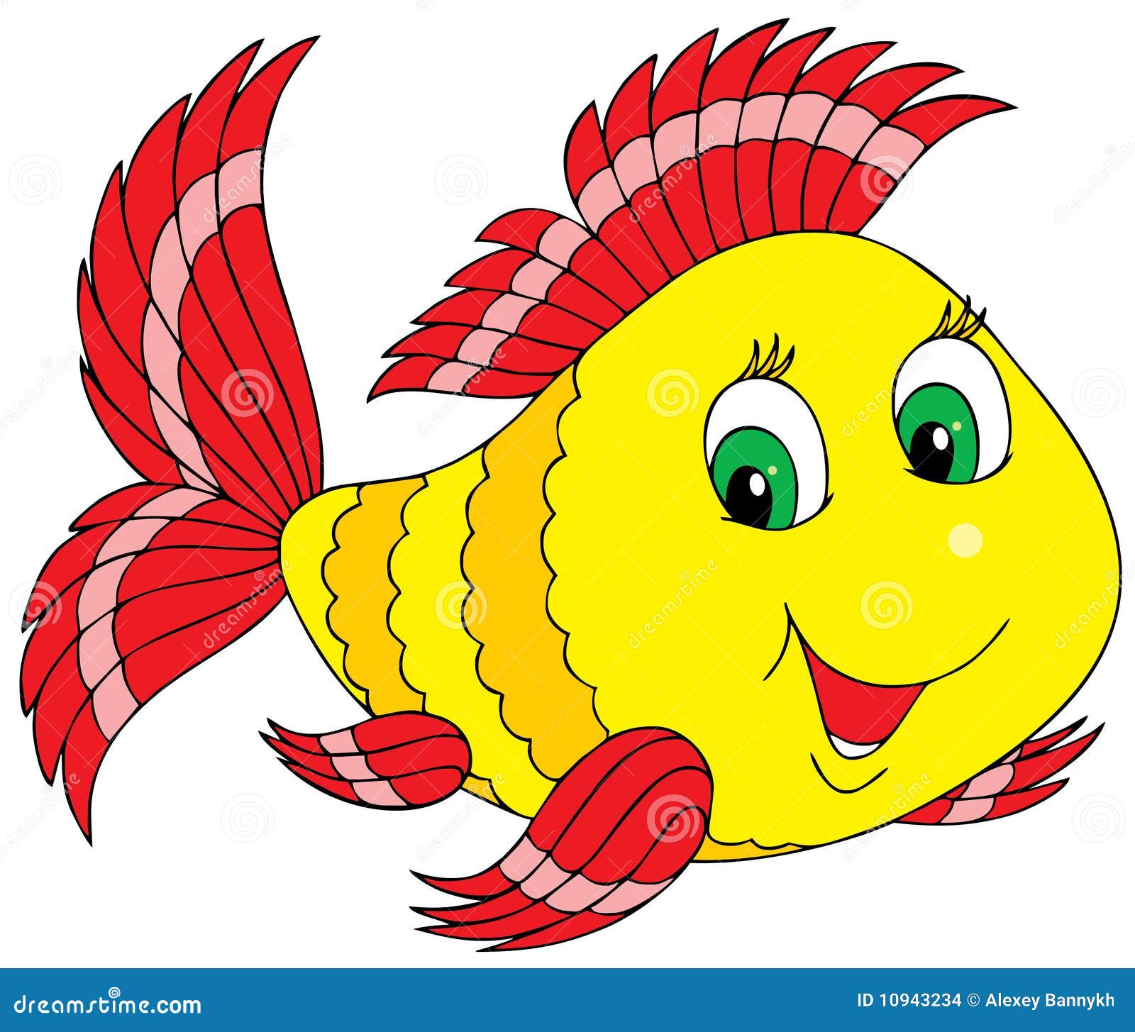 Coral Fish Stock Illustration | CartoonDealer.com #1600234