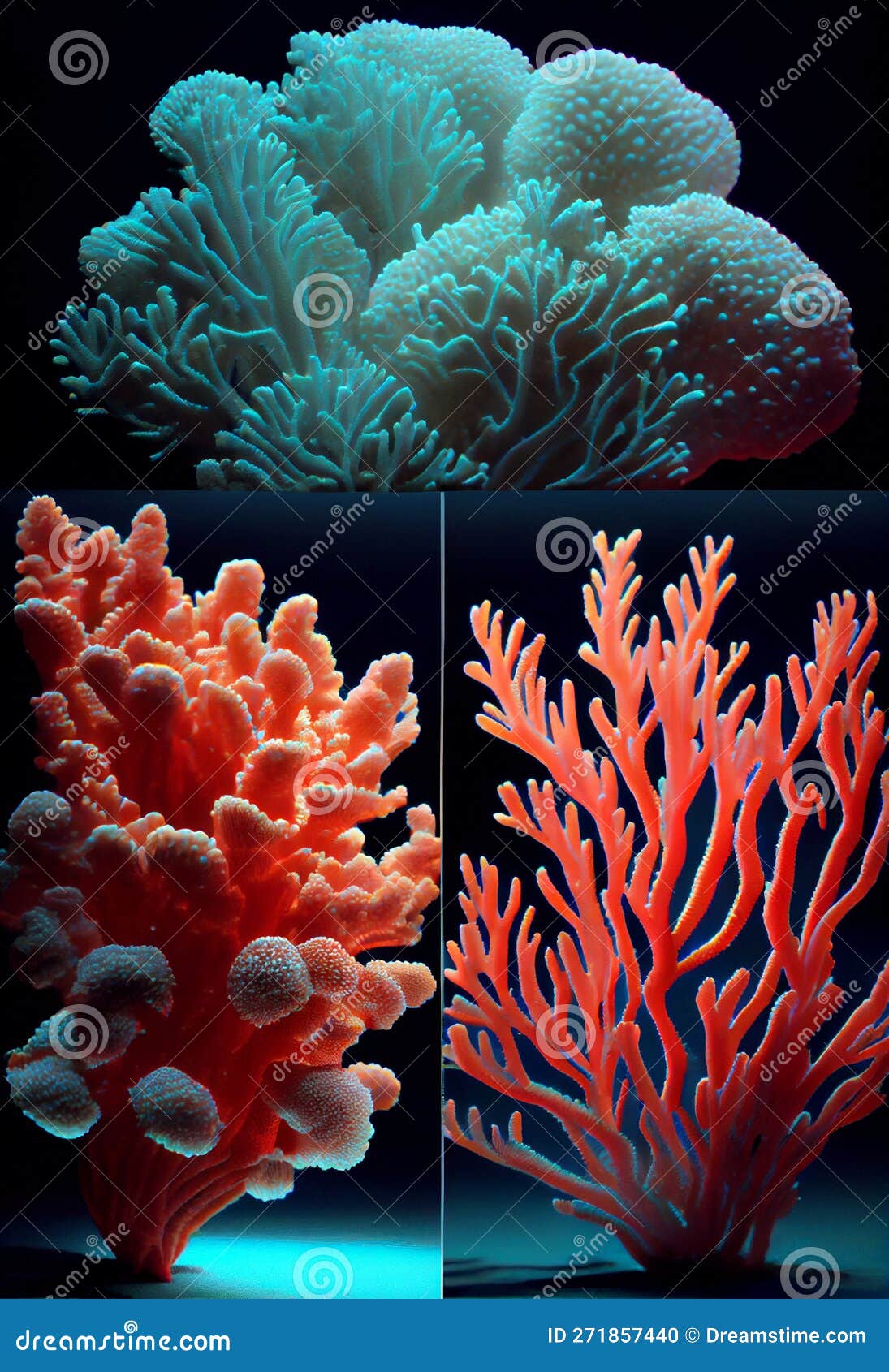 Coral Reef in the Red Sea. AI Generated Stock Illustration ...