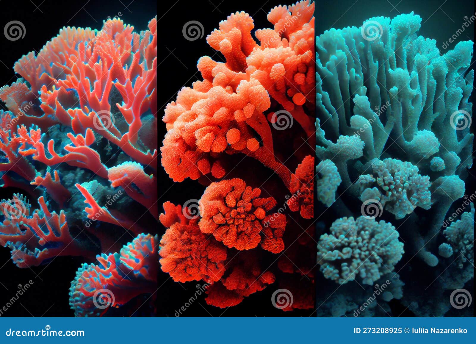 Coral Reef in the Red Sea. AI Generated Stock Illustration ...
