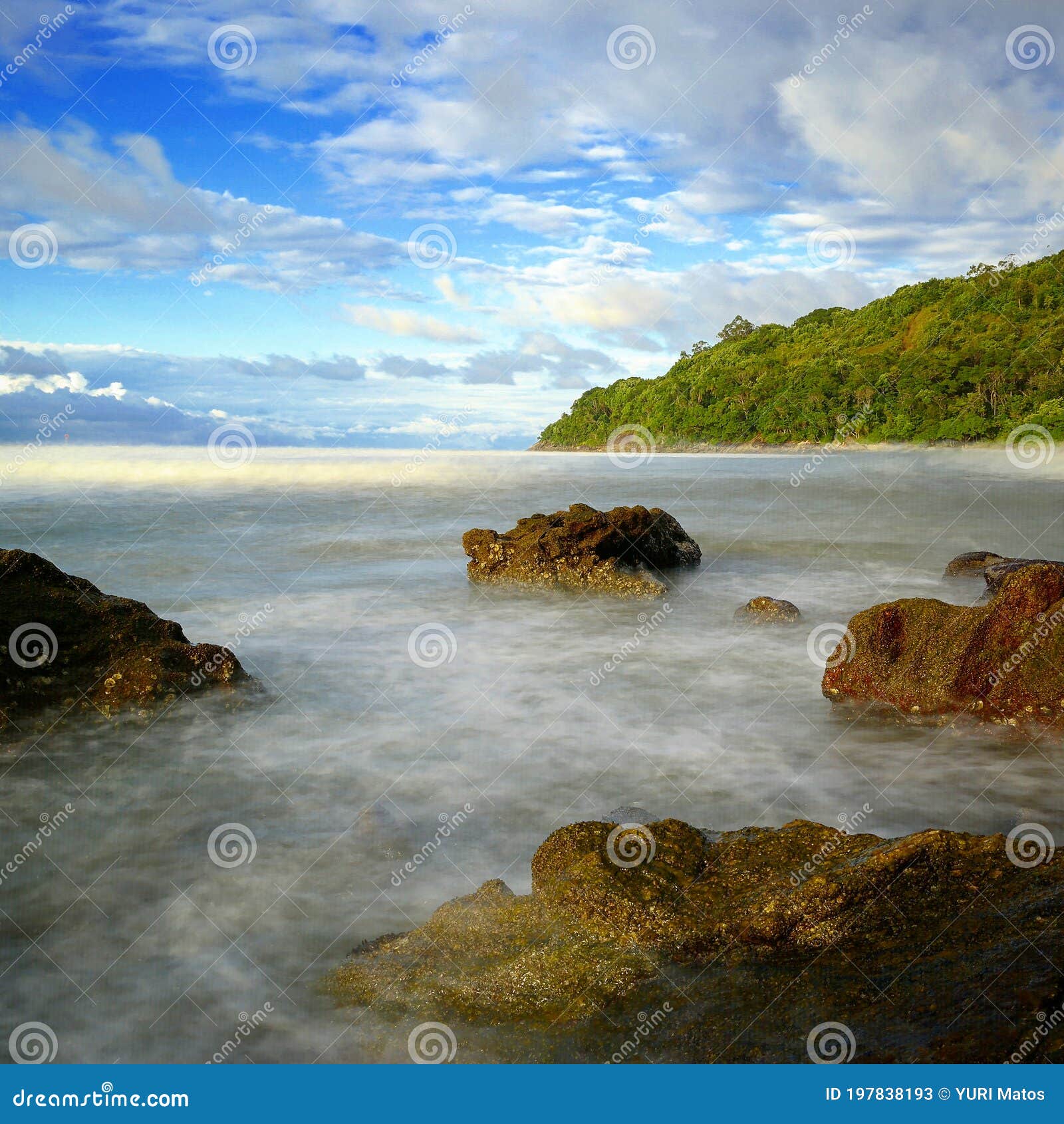 A Coral Rocks with Sea in Beach Stock Image - Image of ocean, rock ...