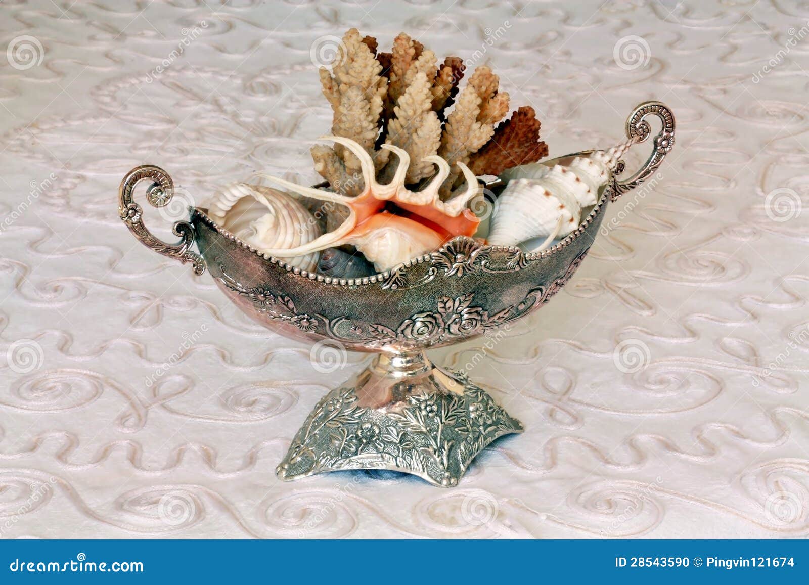 Corals in a vase stock photo. Image of history, classic - 28543590
