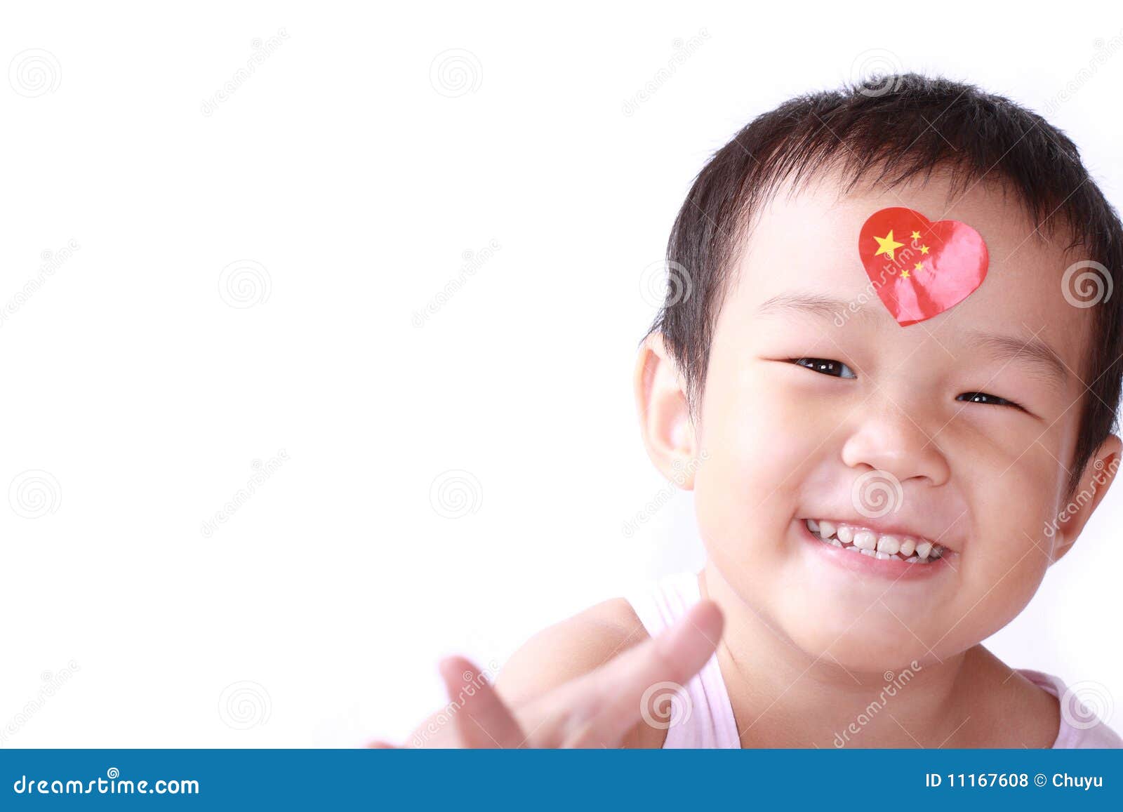 Corazón chino foto de archivo. Imagen de asia, poco, muchacha - 11167608