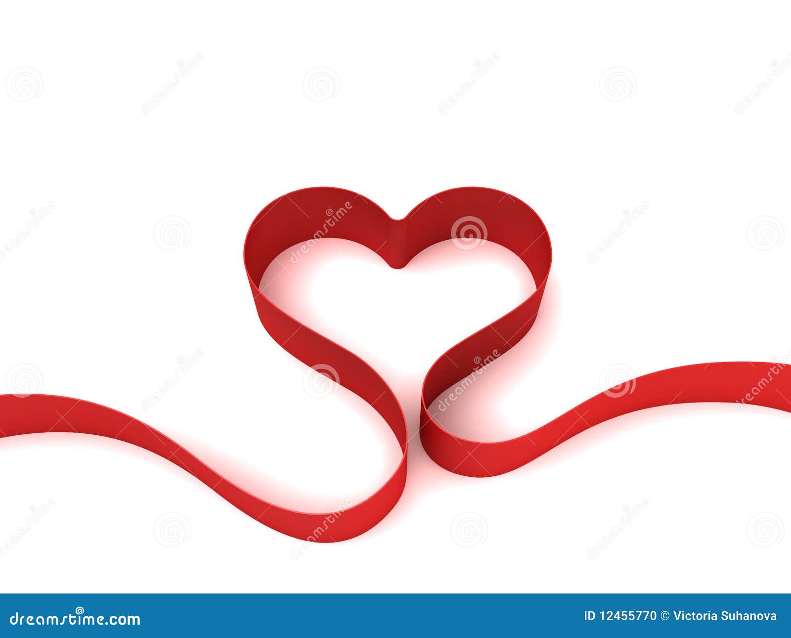 Corazón de la cinta stock de ilustración. Ilustración de material ...