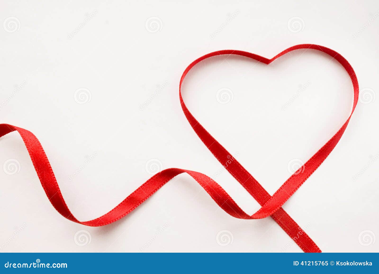 Corazón de la cinta imagen de archivo. Imagen de decorativo - 41215765