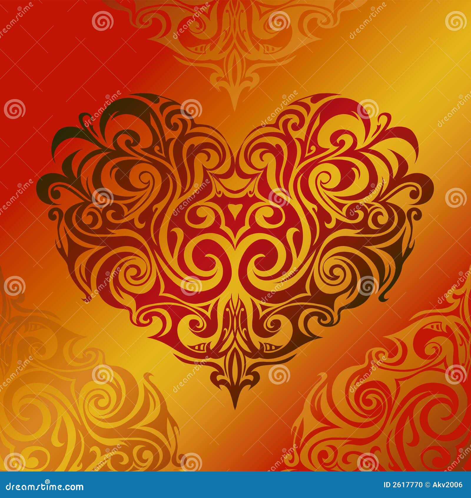 Corazón-dimensión De Una Variable Ilustración del Vector - Ilustración ...