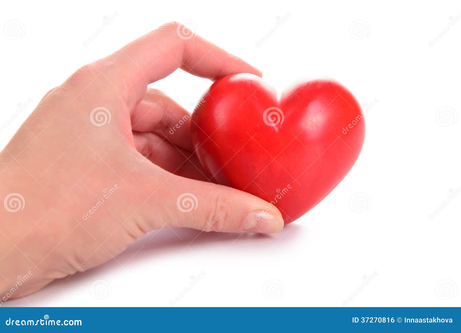 Corazón en mano humana foto de archivo. Imagen de brillante - 37270816
