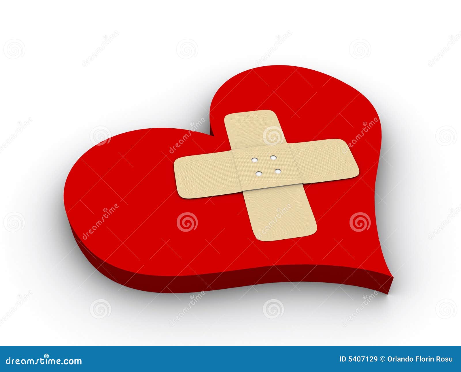 Corazón enfermo stock de ilustración. Ilustración de pegatina - 5407129