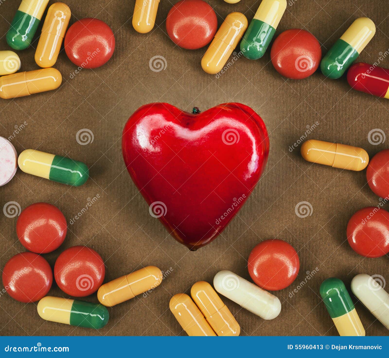 Corazón enfermo imagen de archivo. Imagen de colores - 55960413