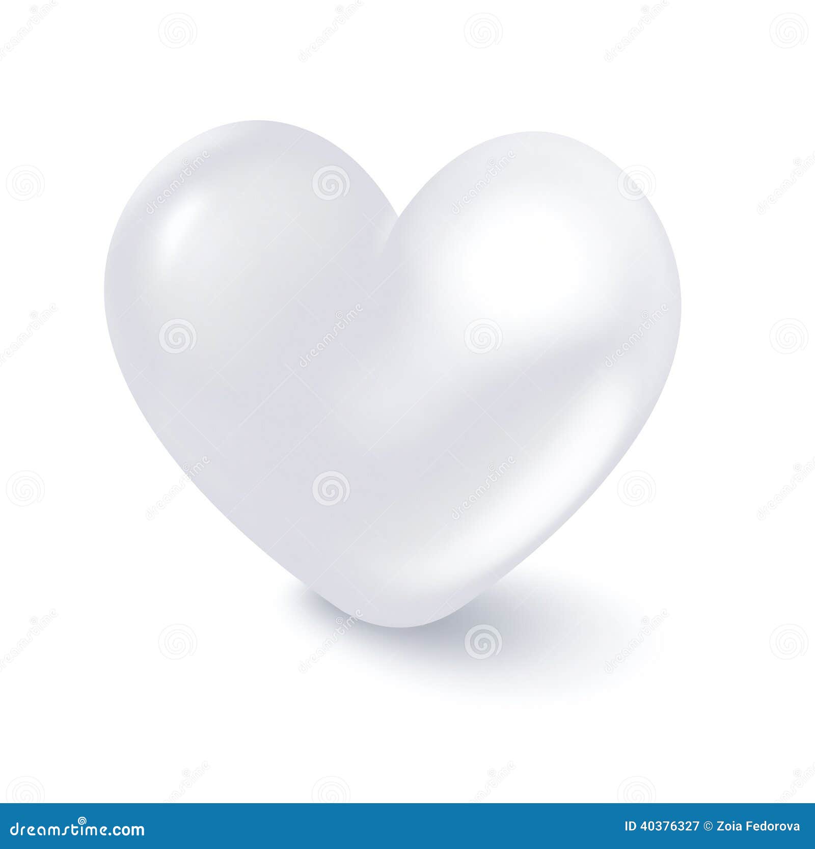 Corazón puro stock de ilustración. Ilustración de objetos - 40376327