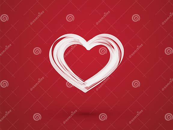 Corazón rayado stock de ilustración. Ilustración de amor - 83595568