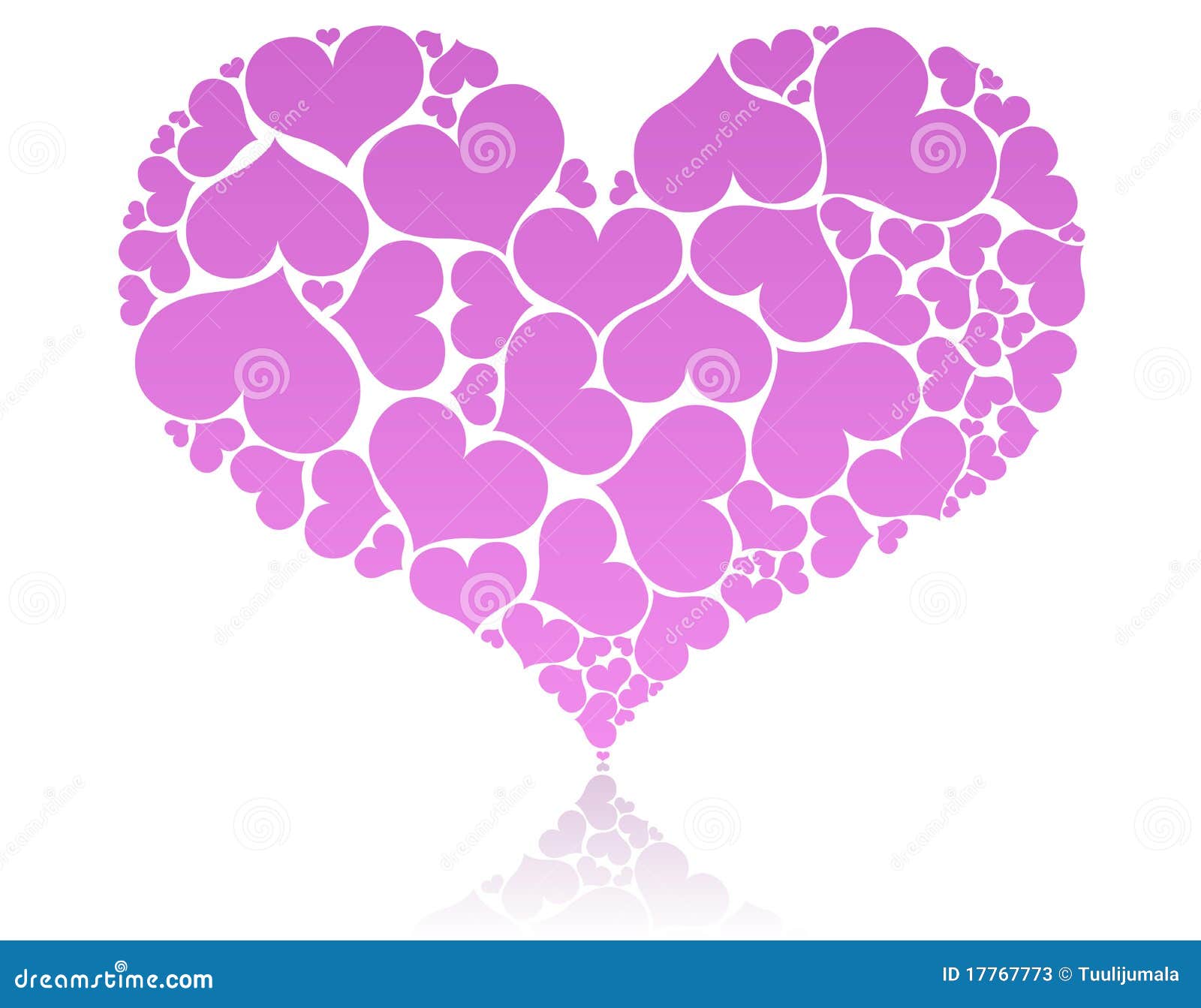 Corazón Rosado Grande Fotos de archivo - Imagen: 17767773