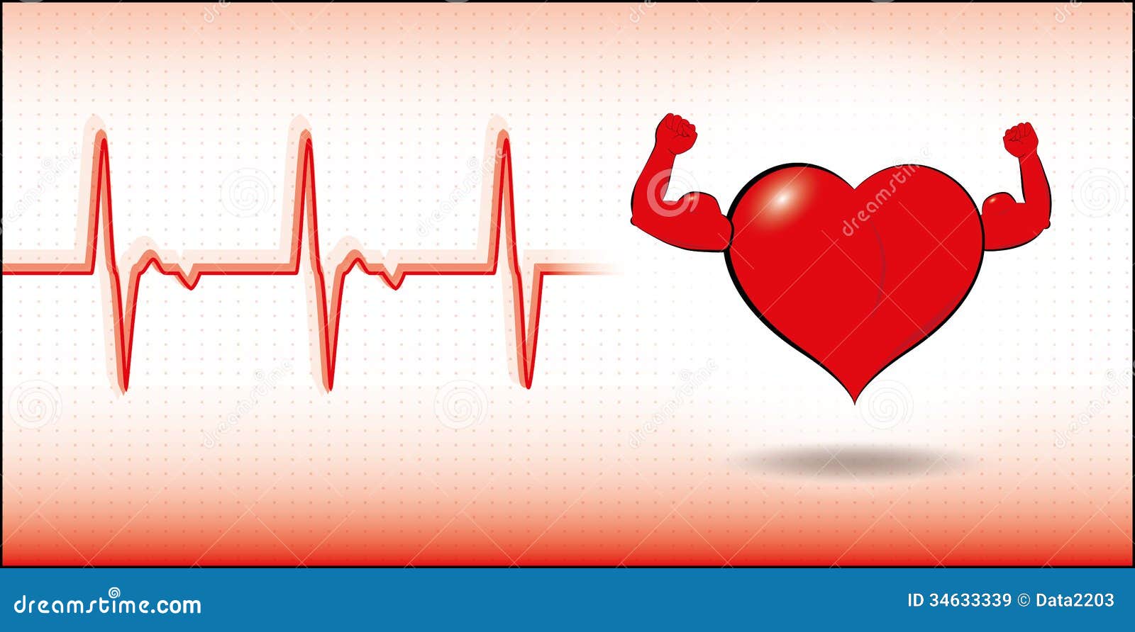 Corazón Sano Del Vector Imágenes de archivo libres de regalías - Imagen ...