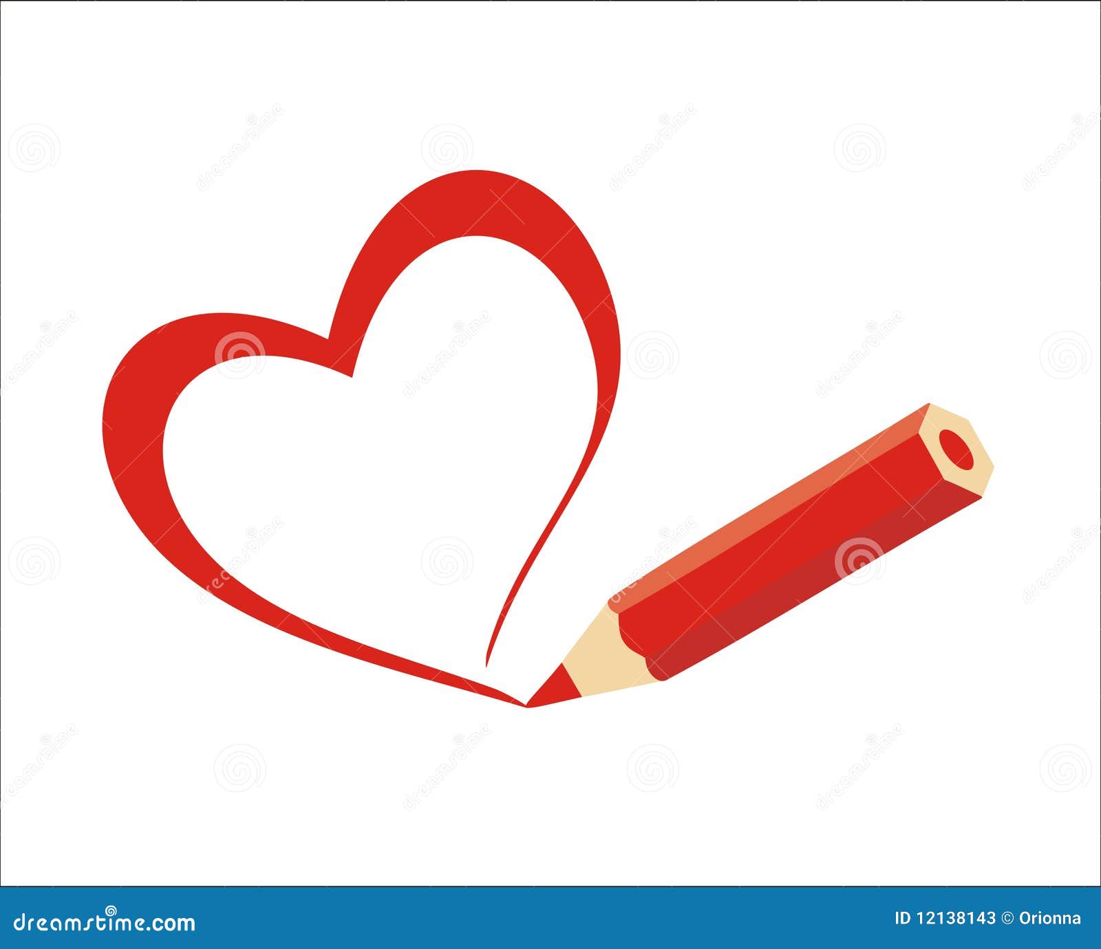 Corazón (vector) stock de ilustración. Ilustración de vector - 12138143