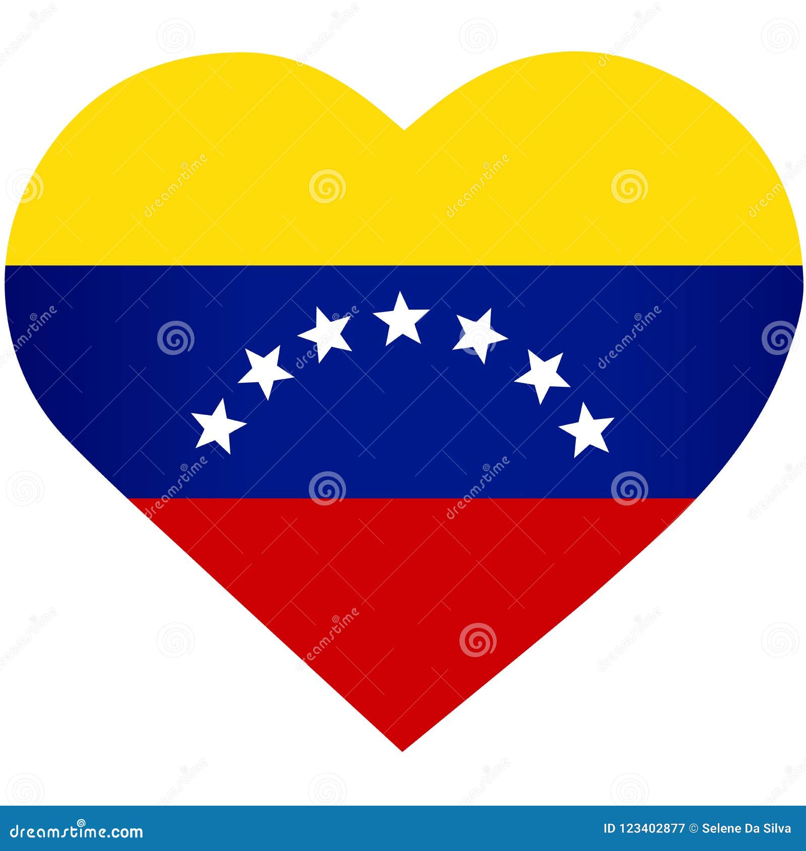 Corazón Venezolano - Corazon Venezolano Stock de ilustración ...
