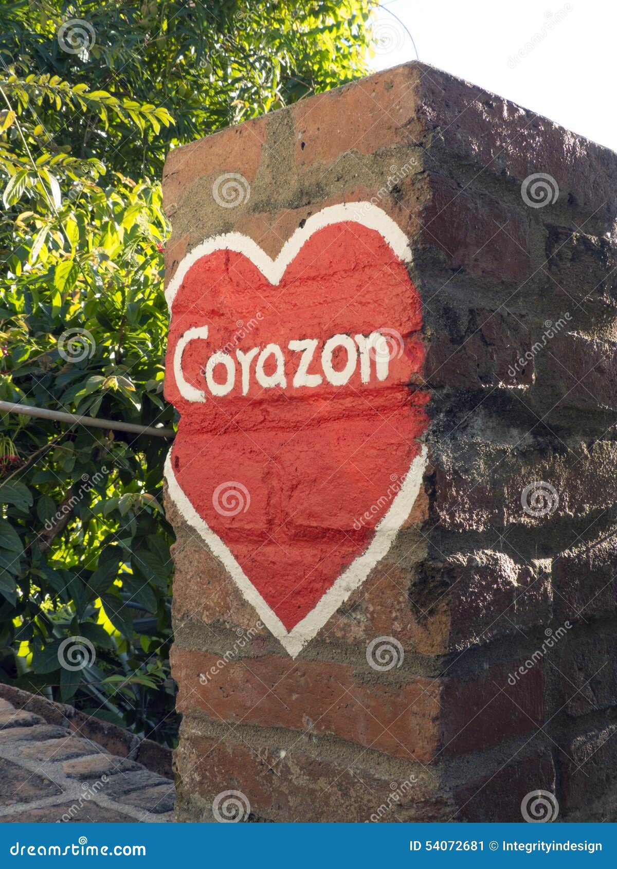 Corazone (heart) stock image. Image of meaning, translation - 54072681
