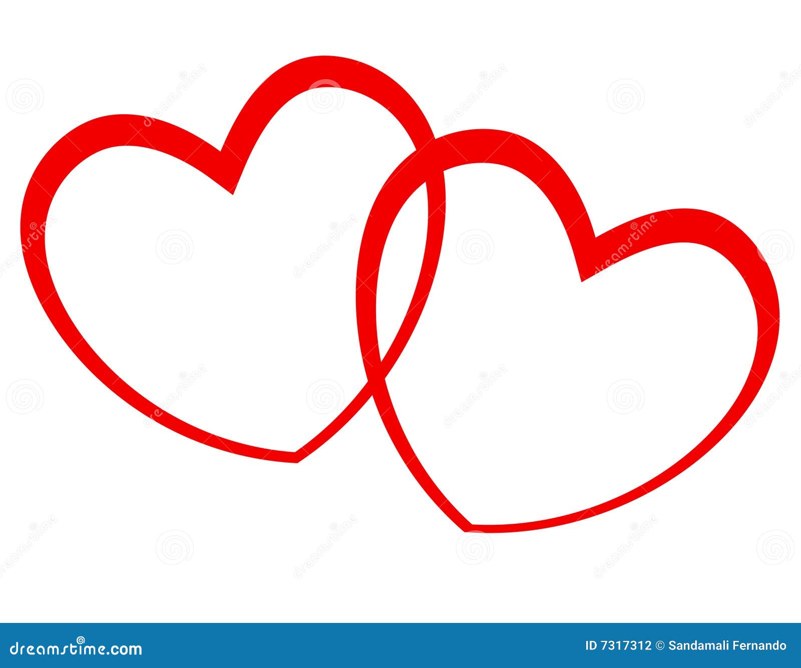 Corazones Fotografía de archivo - Imagen: 7317312